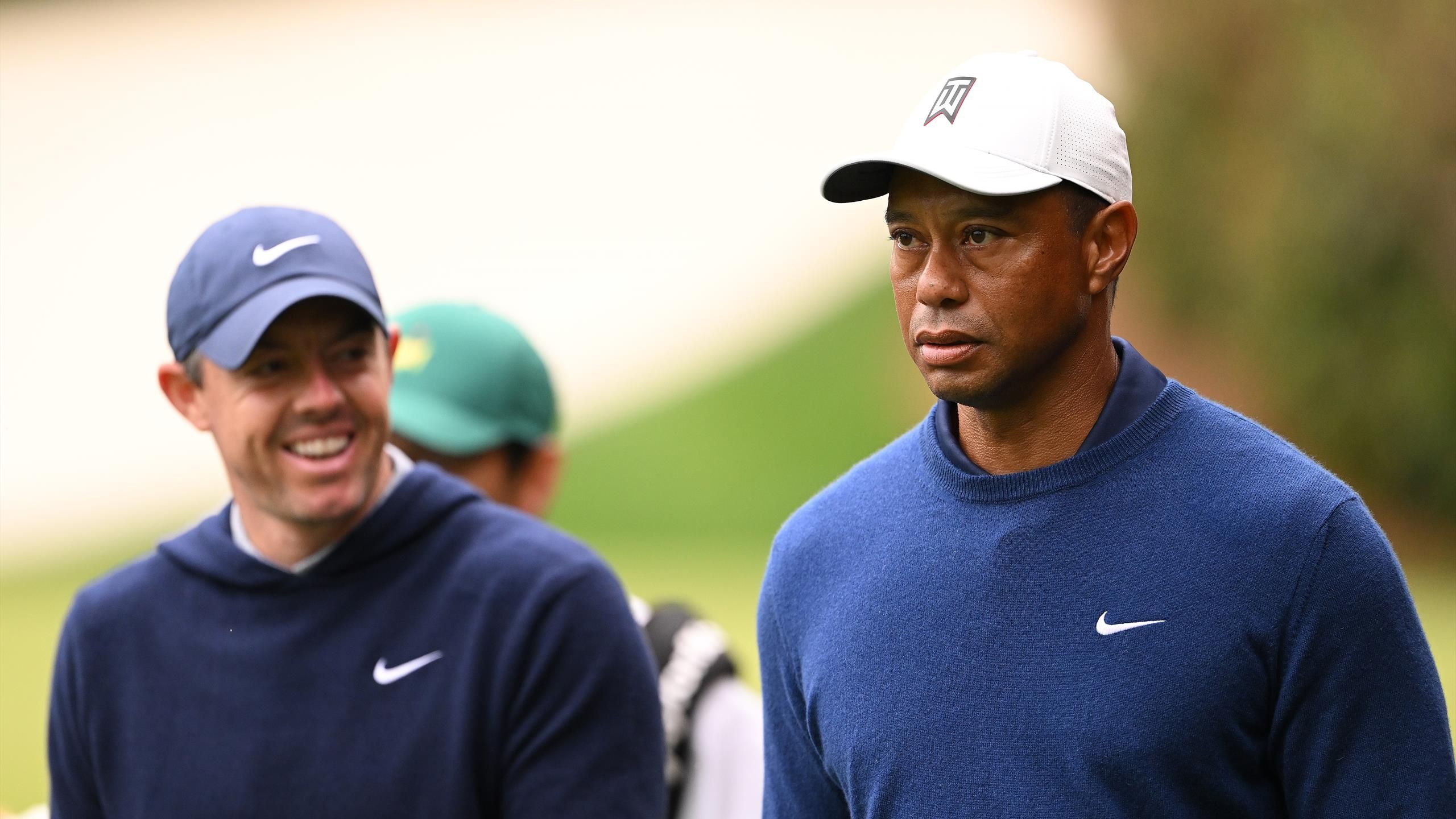 Rory McIlroy espère revoir Tiger Woods, blessé, en 2026 : "Je sais qu ...