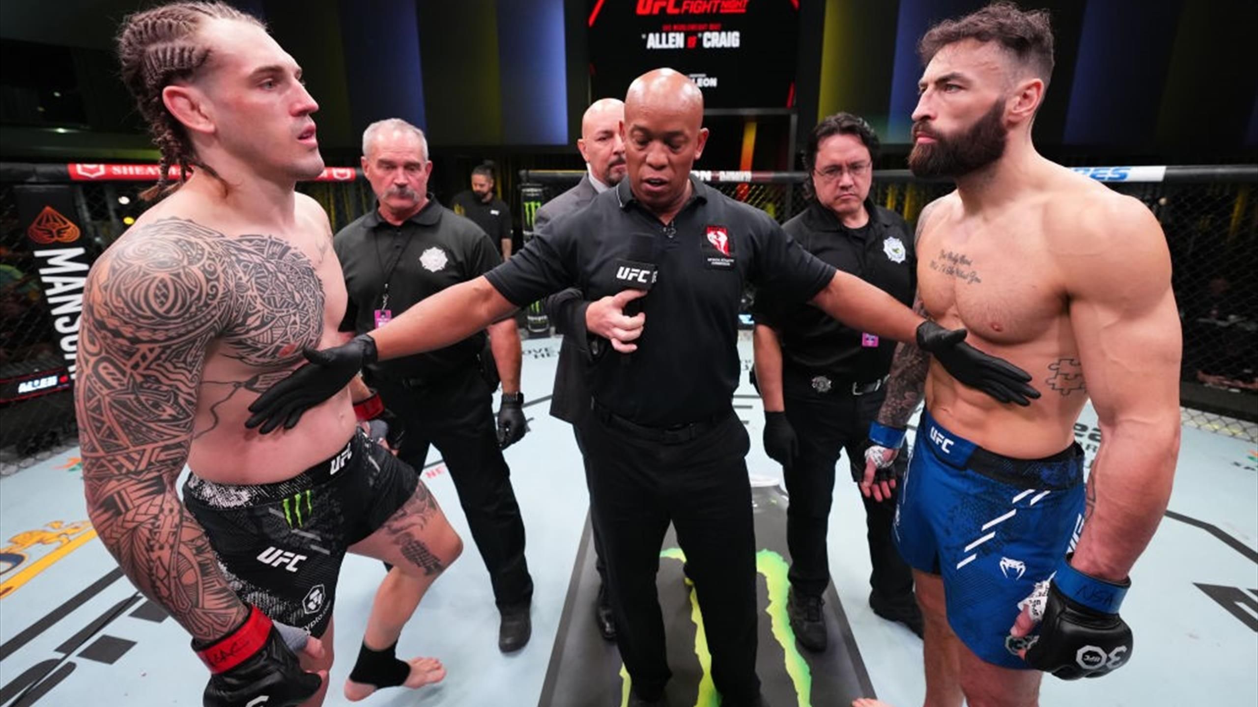 MMA | Revive el UFC Vegas 82 Fight Night con el Allen vs Craig como ...