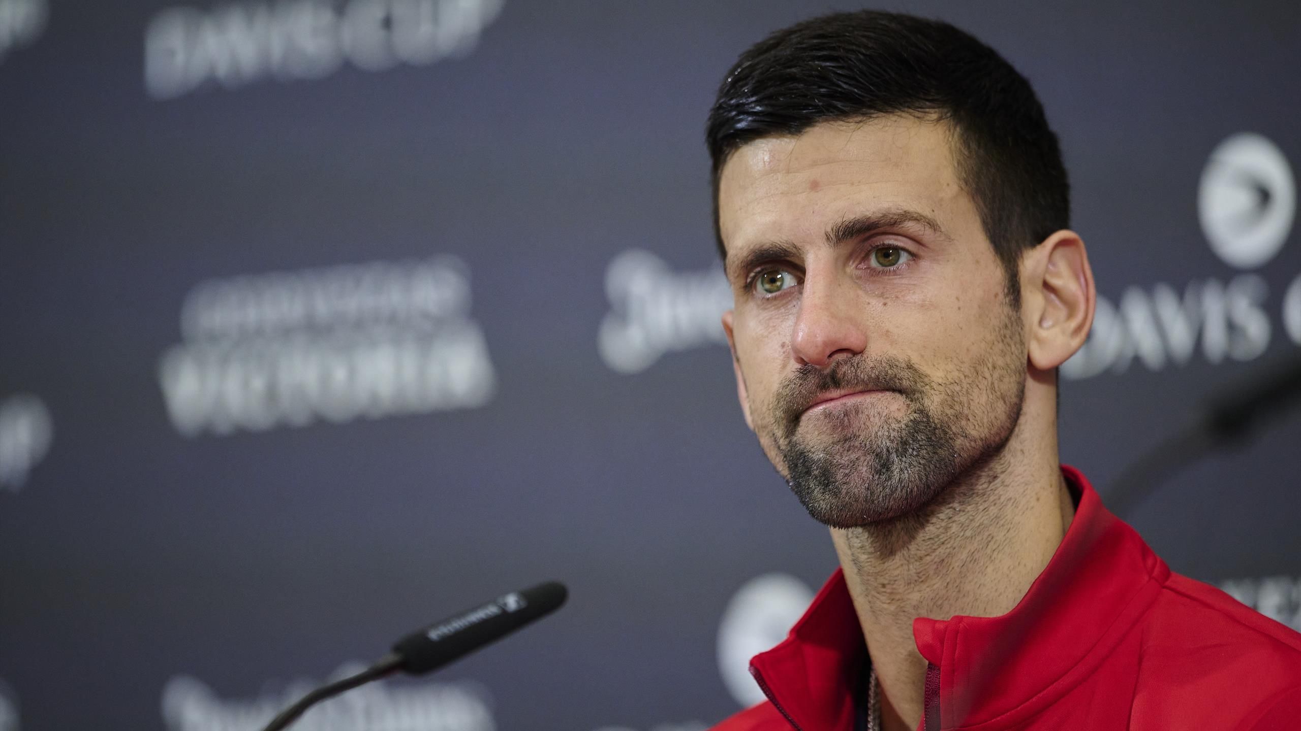 Davis Cup 2023 - Wirbel um Doping-Kontrolle von Novak Djokovic vor ...