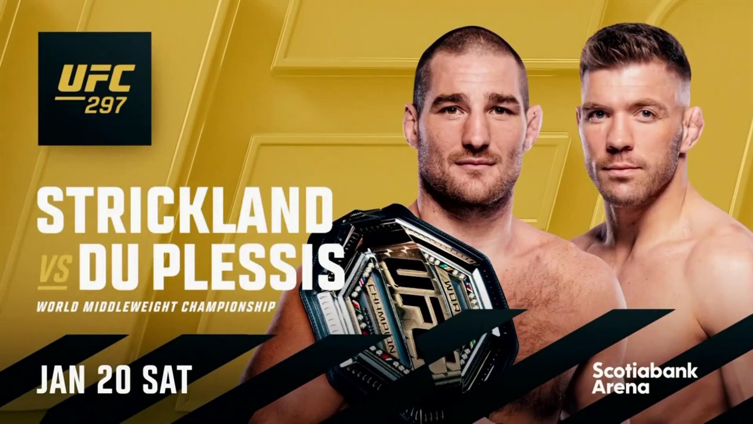 UFC 297 | Seasonal Presser Highlights Strickland vs. Du Plessis - Mixed ...