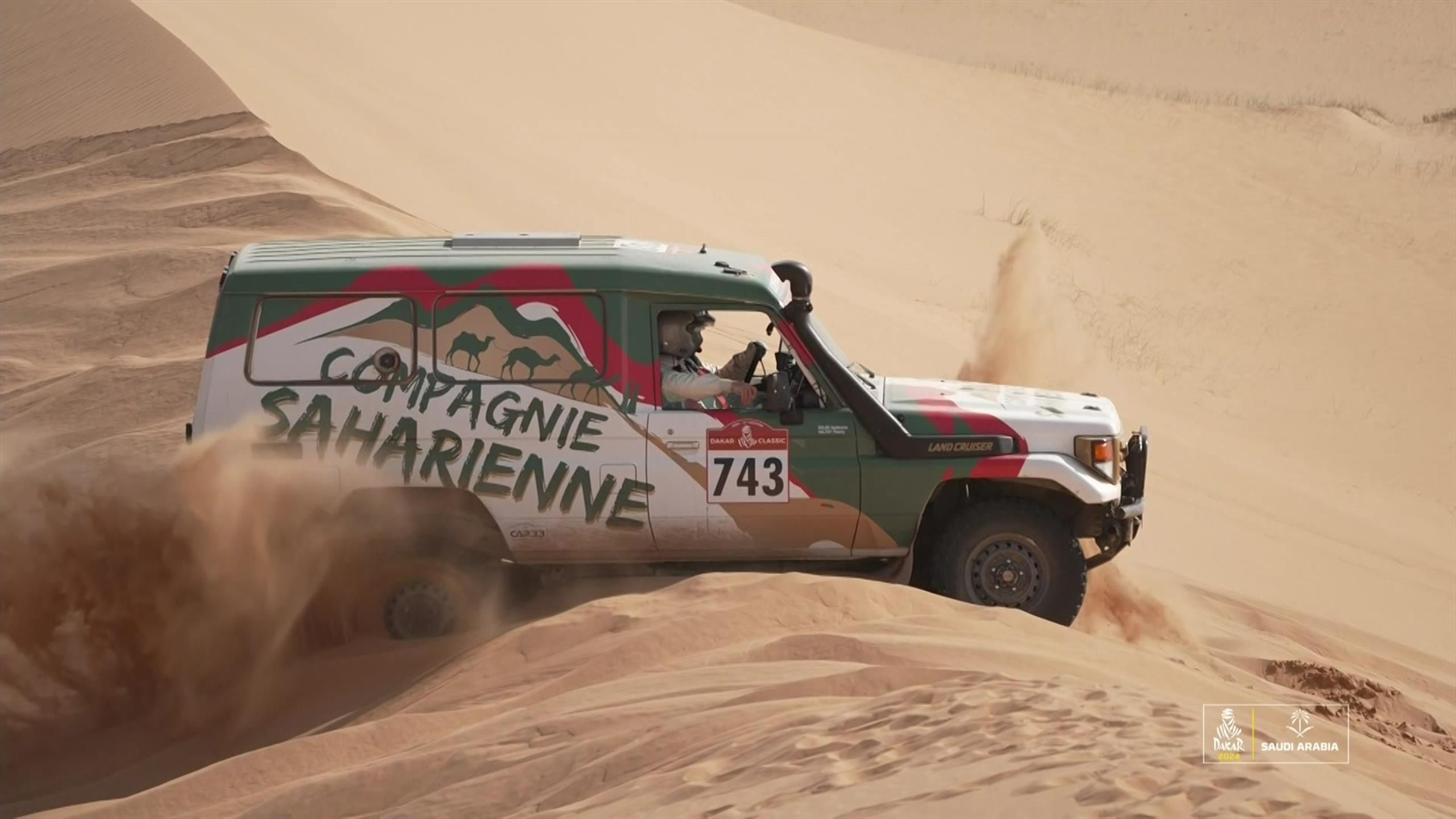 Dakar 2024, tappa 3 classic, gli highlights: Santaolalla doma le dune ...