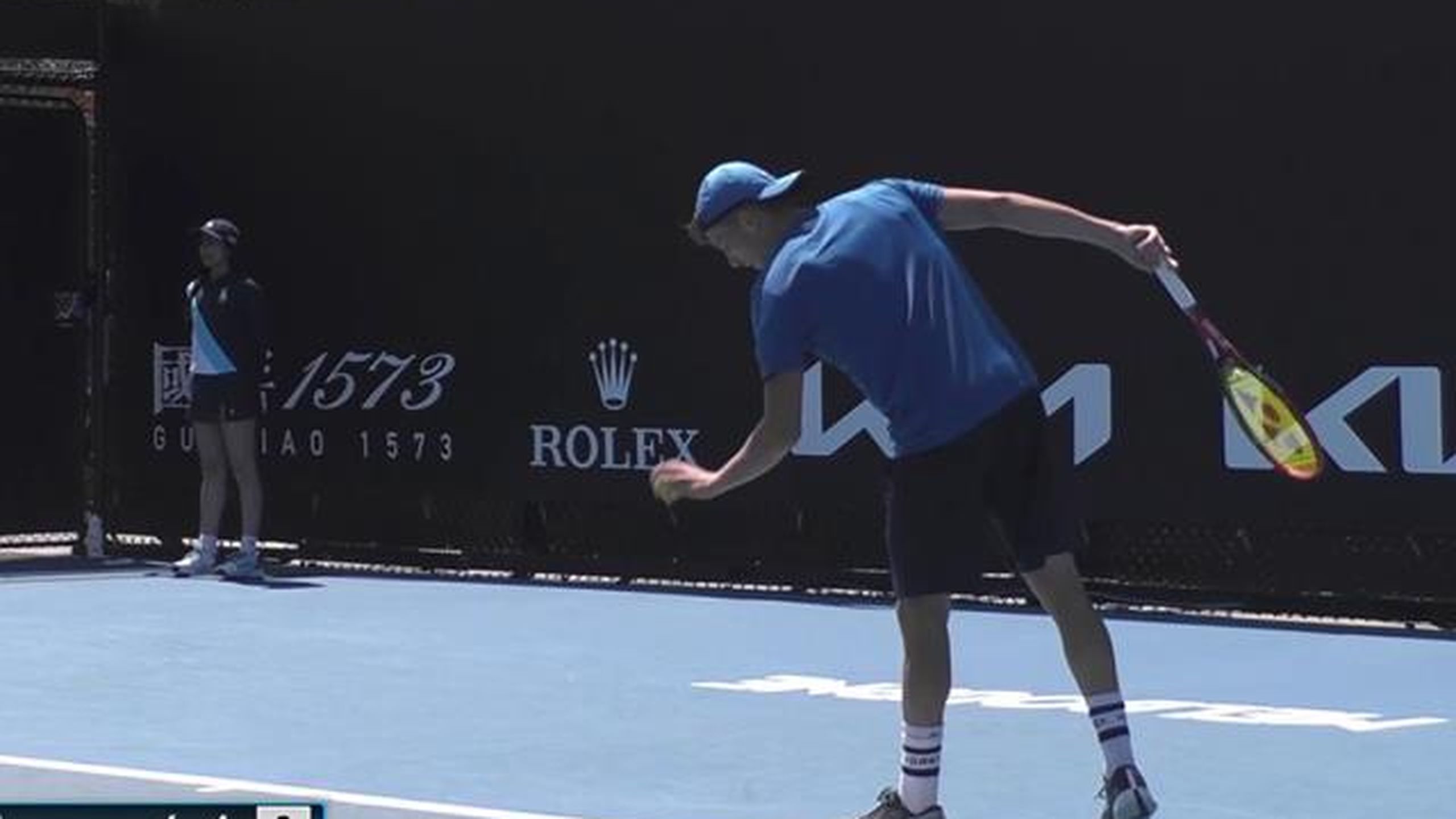 Valkusz Máté - Wu Tung-Lin – Ausztrál Open selejtező, meccslabda ...
