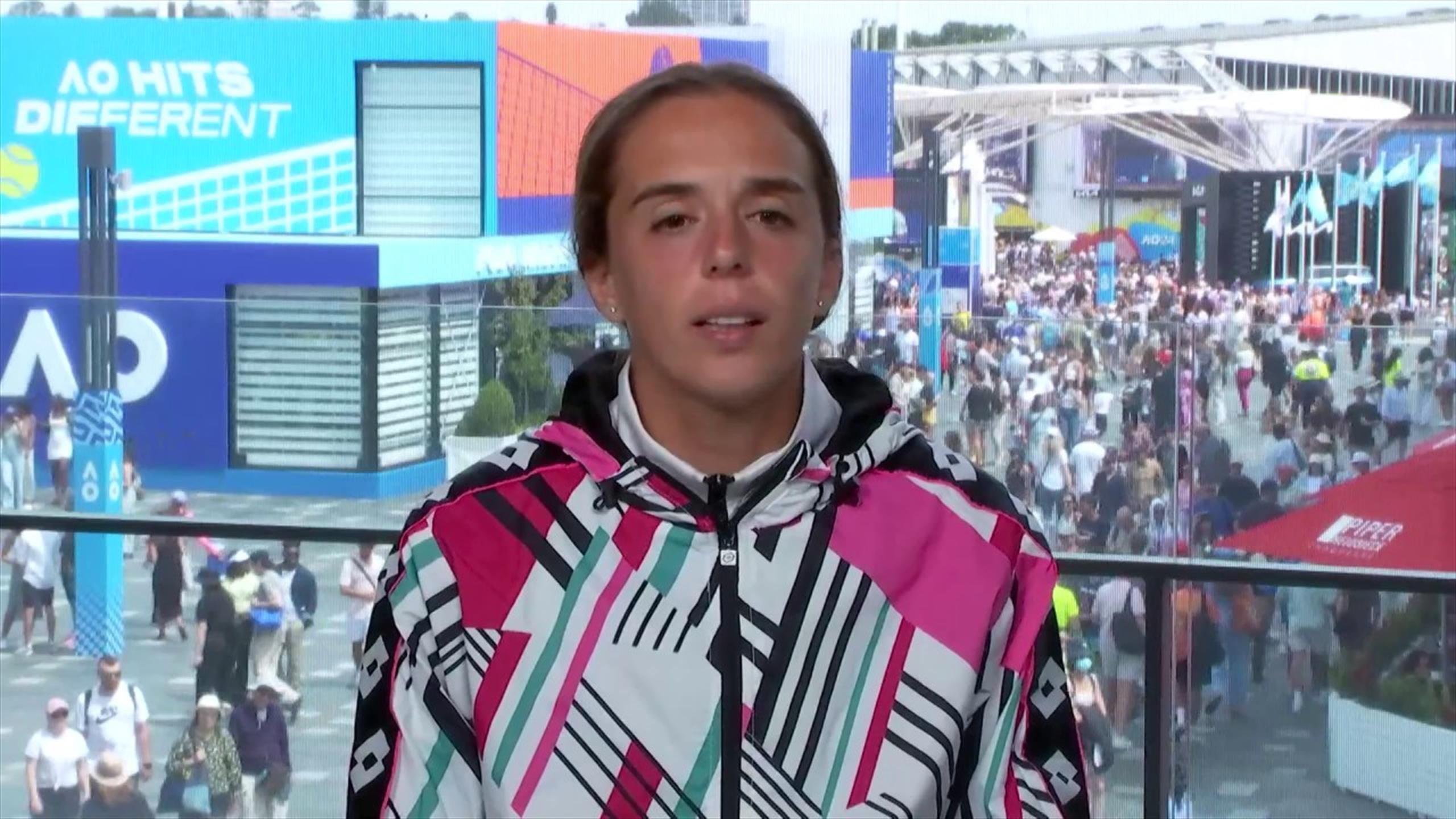 Bronzetti itw - Tennis video - Eurosport
