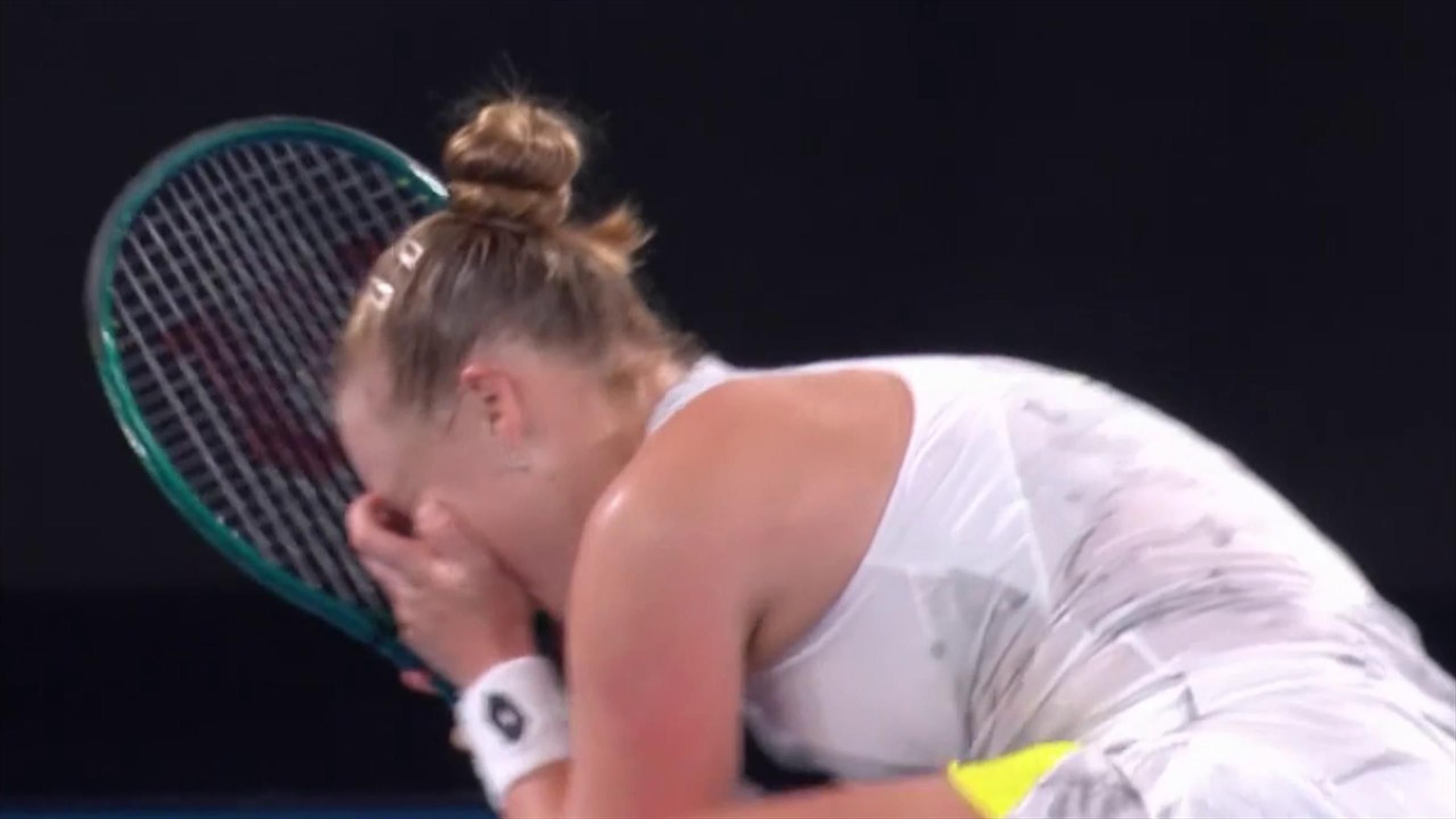 Australian Open: 22:20 im Tiebreak - Anna Blinkova haut Elena Rybakina ...
