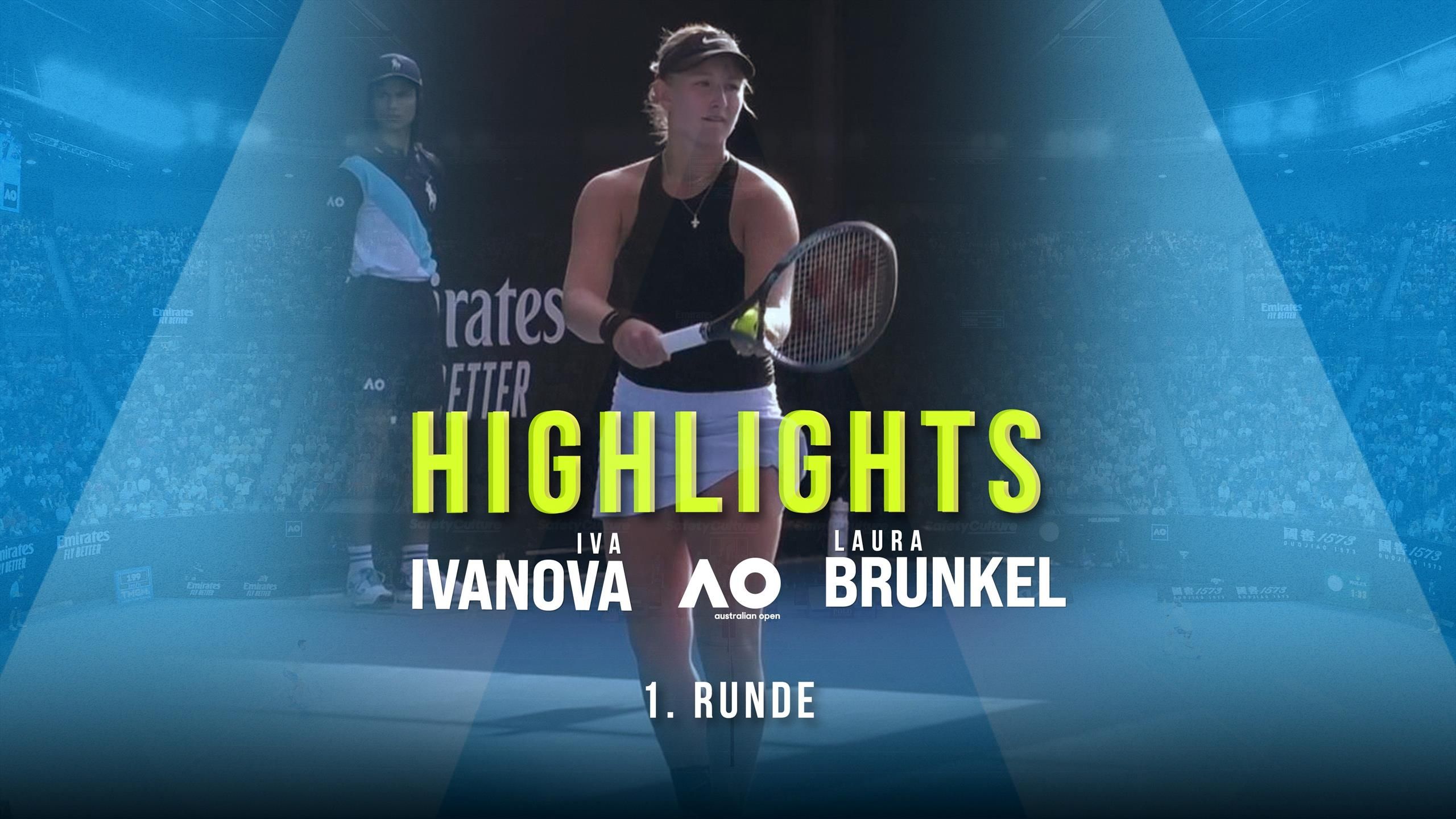 Highlights: Laura Brunkel er ude af Australian Open efter en intens ...