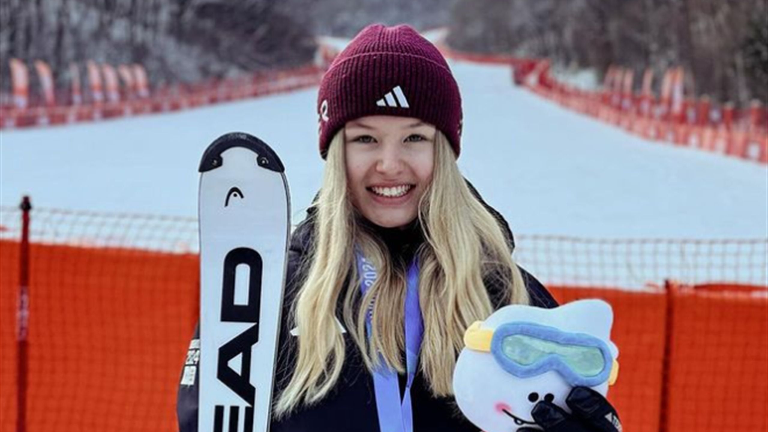 Romy Ertl gewinnt bei den Olympischen Jugendwinterspielen von Gangwon ...