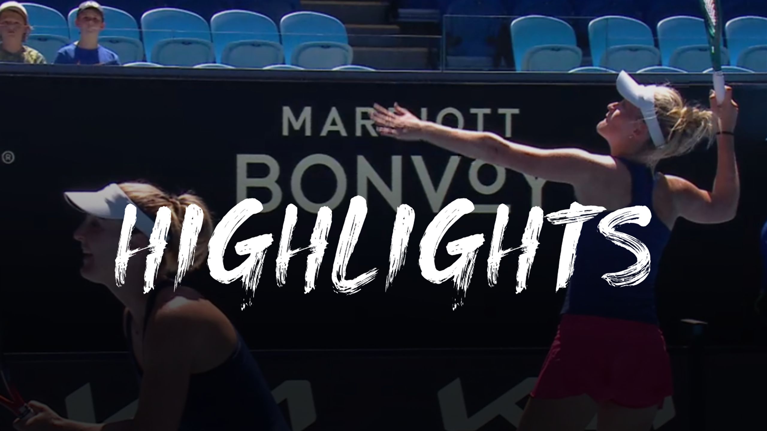 Australian Open: Dabrowski / Routliffe vs. Bucsa / Panova - Highlights ...