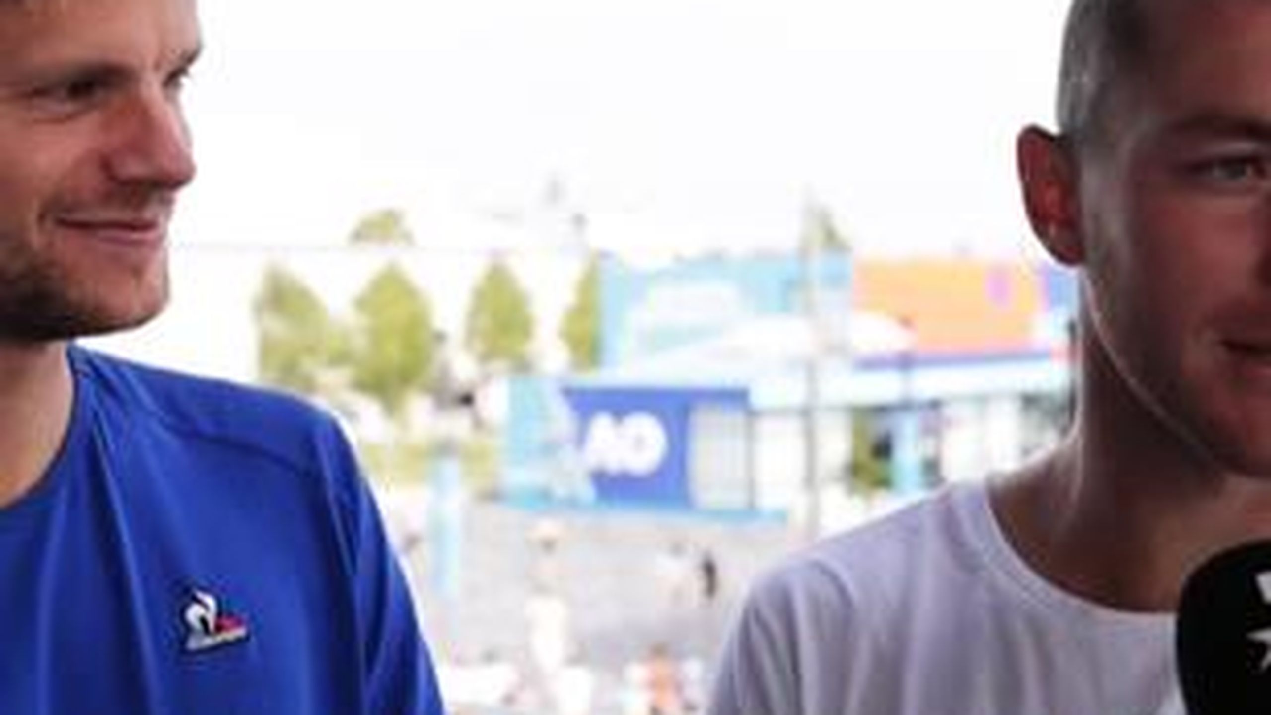 Australian Open - Yannick Hanfmann und Dominik Koepfer exklusiv nach ...