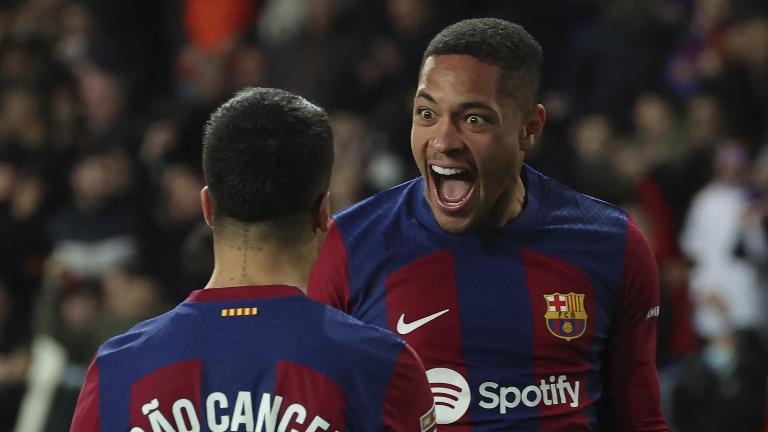Liga | Vitor Roque inscrit son 1er but et le Barça s'impose devant ...