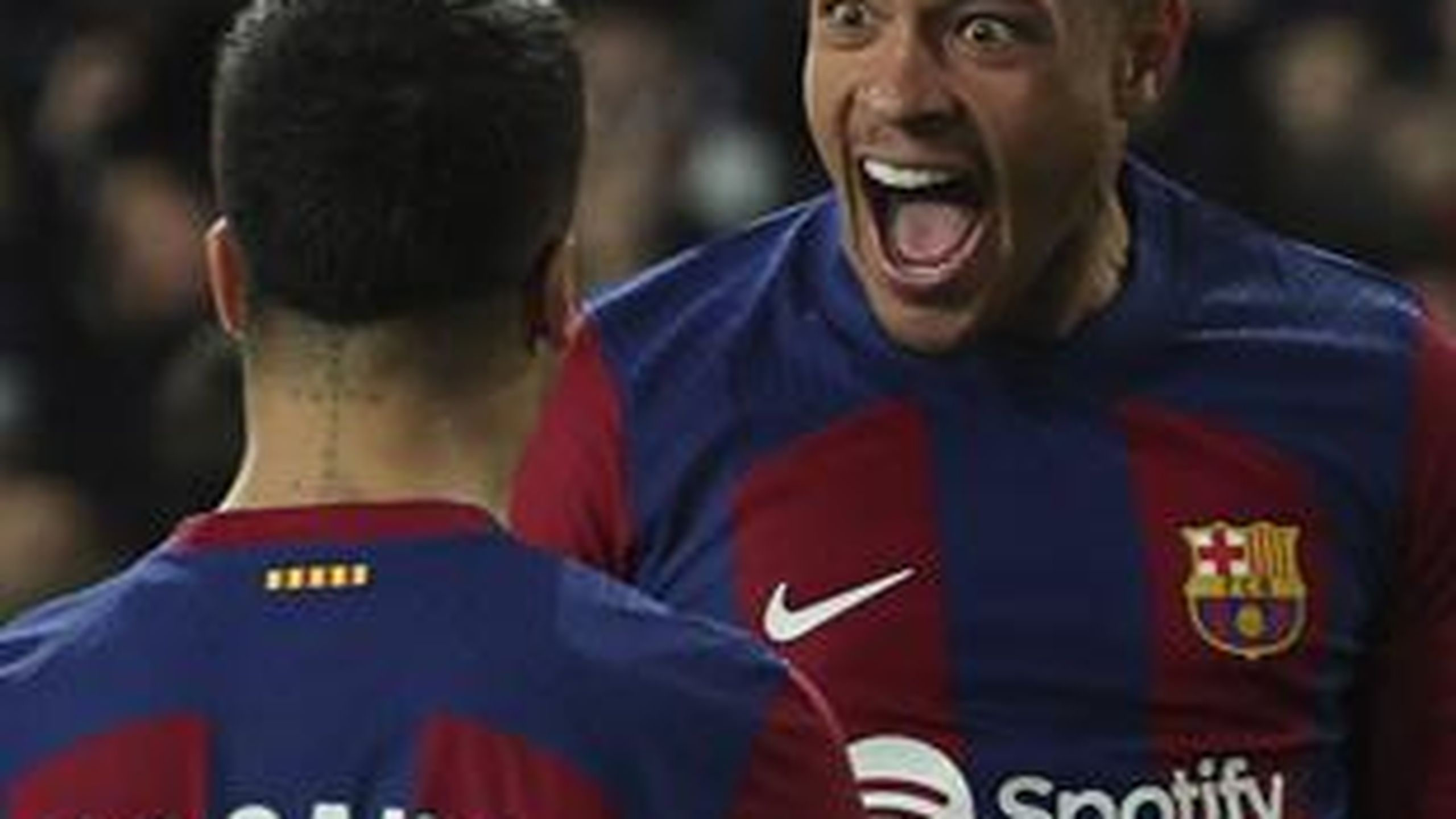 Liga | Vitor Roque inscrit son 1er but et le Barça s'impose devant ...