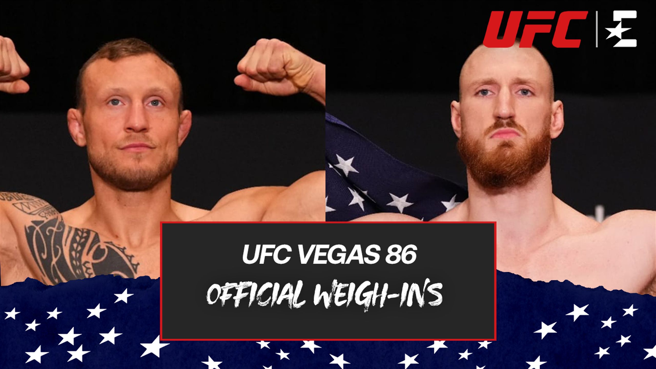 UFC Vegas 86 | Officiële wegingen: Hermansson & Pyfer op gewicht ...
