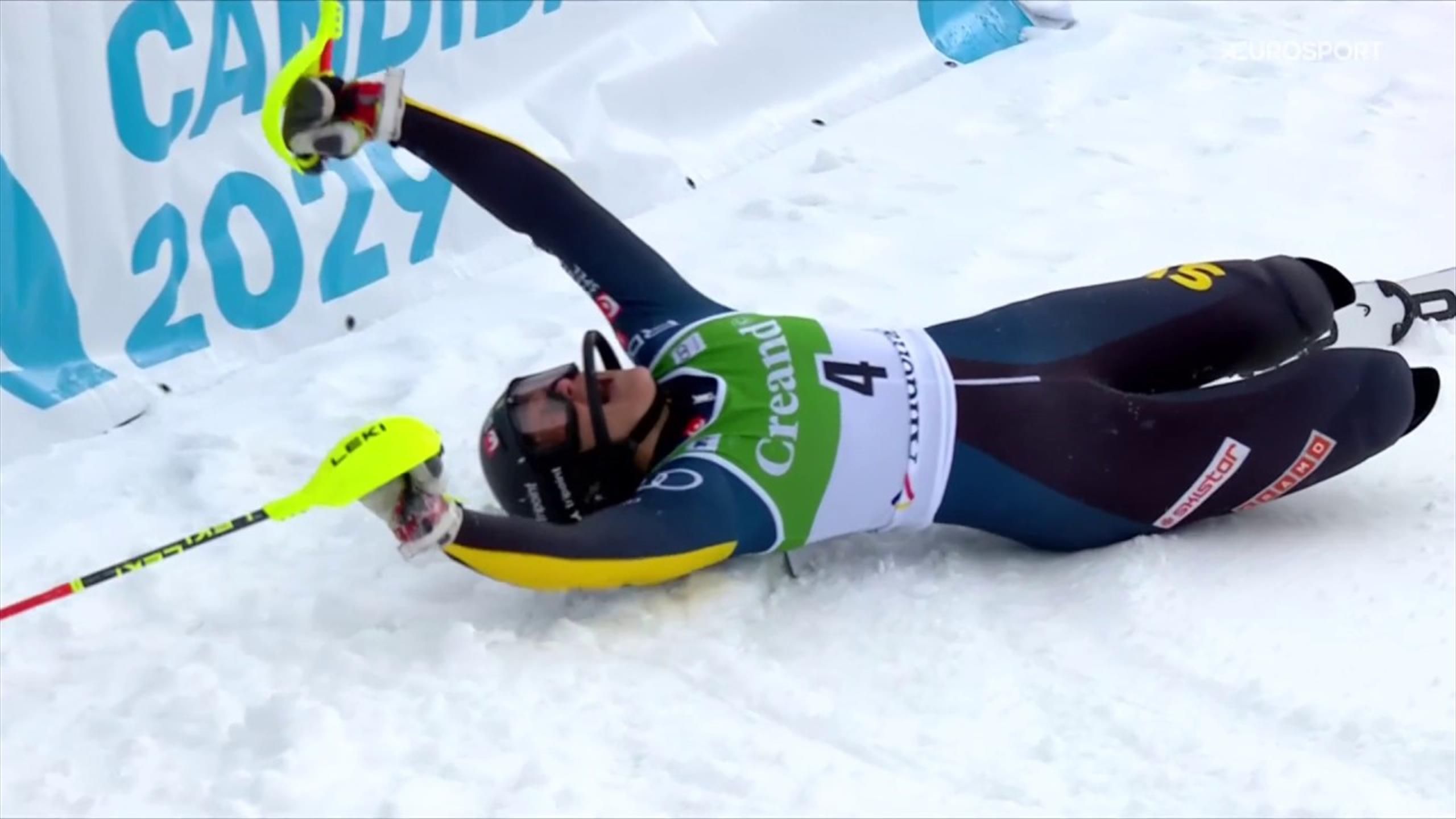 Swenn-Larsson wygrała slalom w Soldeu - Alpine Skiing video - Eurosport