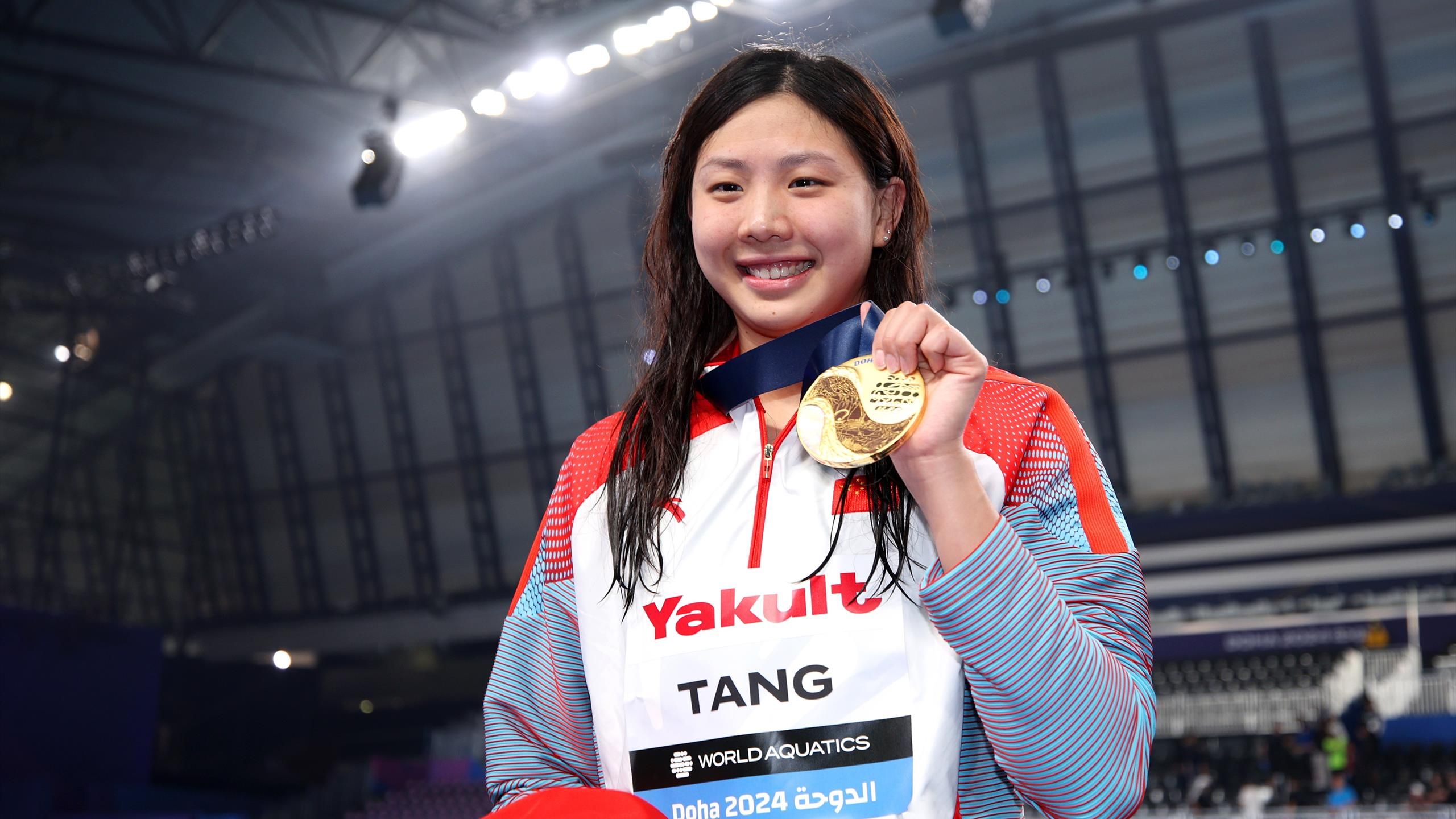 Tang Qianting fa la storia: oro alla Cina nei 100 rana femminili dopo ...