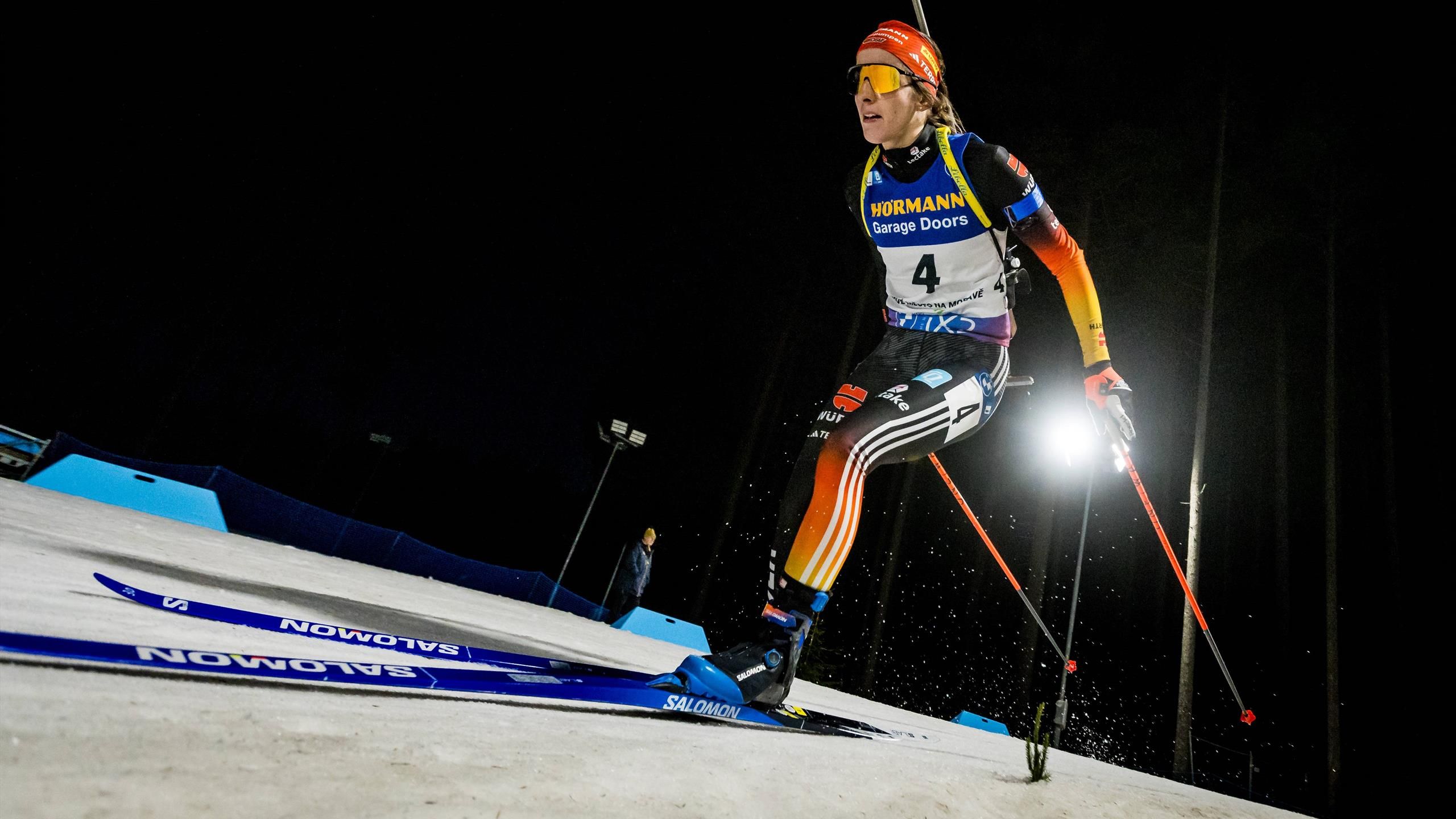 Biathlon-WM: Deutsches Duo Strelow/Voigt verpasst Medaille in Single-Mixed-Staffel - Frankreich ...