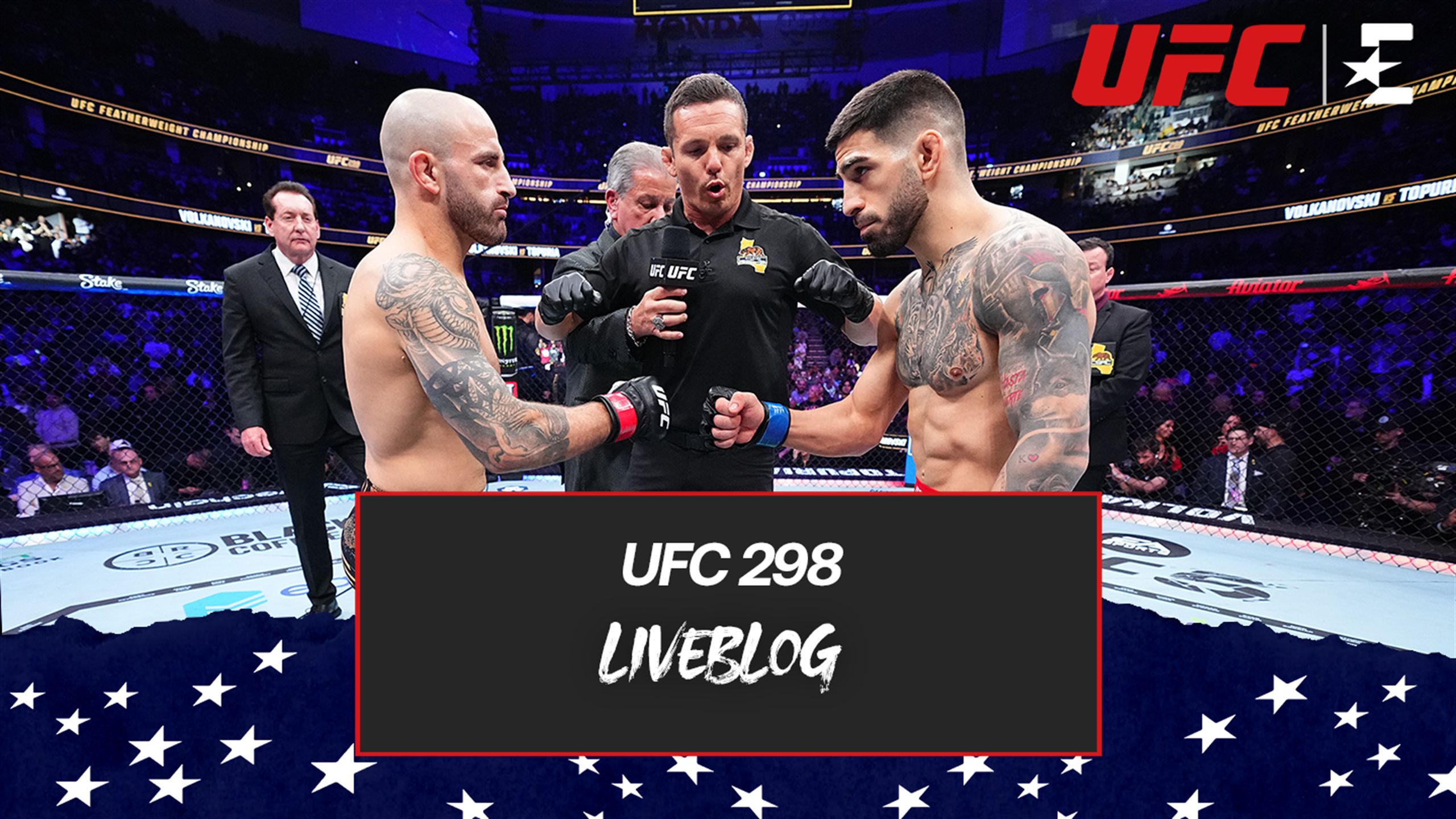 UFC 298 | Liveblog: Mis niets van UFC 298: Volkanovski vs. Topuria ...
