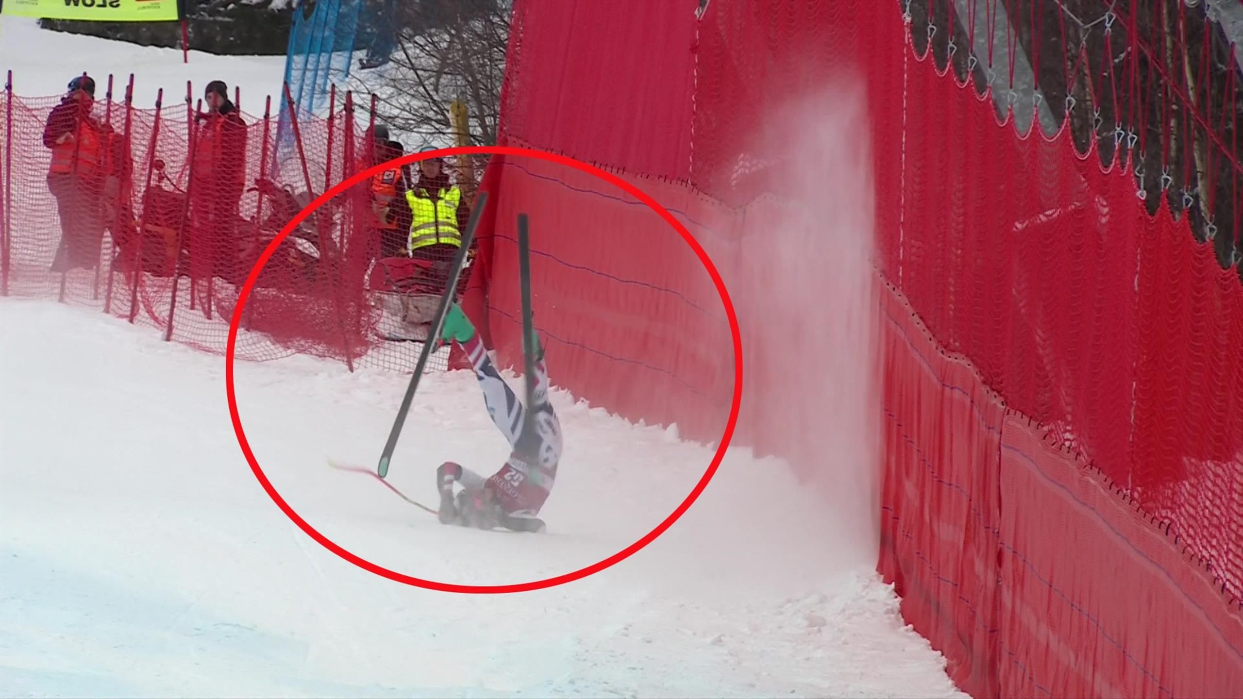 Sturz endet mit Kunststück: Jan Zabystran zaubert nach Einschlag im ...