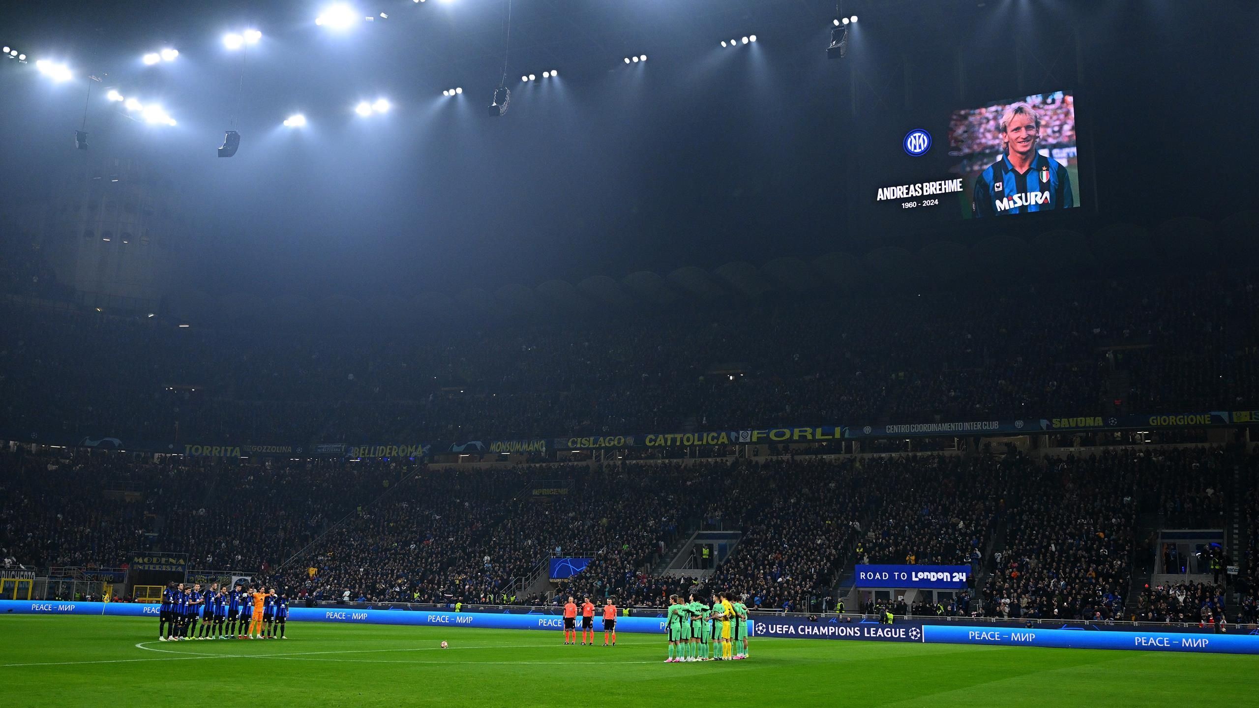 Inter Mailand ehrt verstorbenen Andreas Brehme vor Champions-League ...