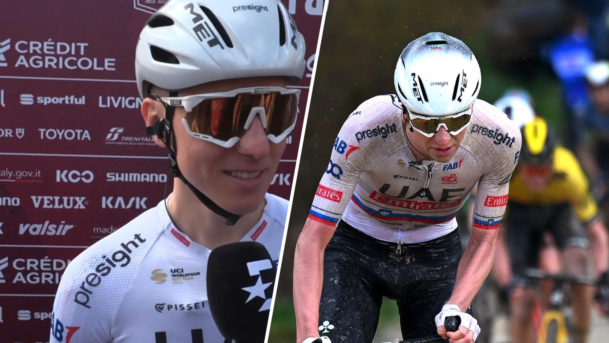 Tadej Pogacar promises 81km solo attack in Strade Bianche pre-race ...