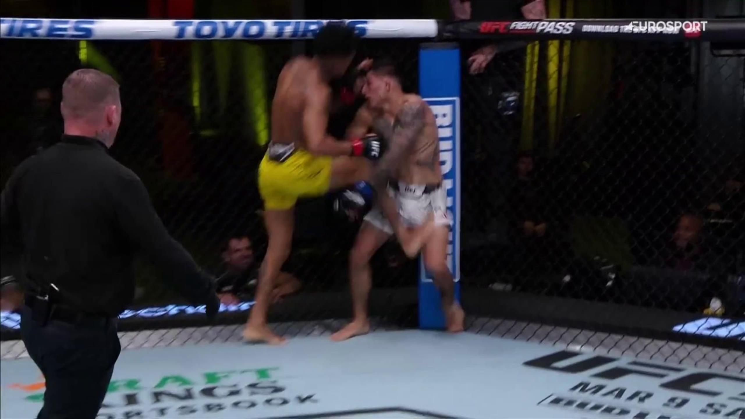 UFC Vegas 87 | Es uno de los KO's del año: El impactante rodillazo de ...