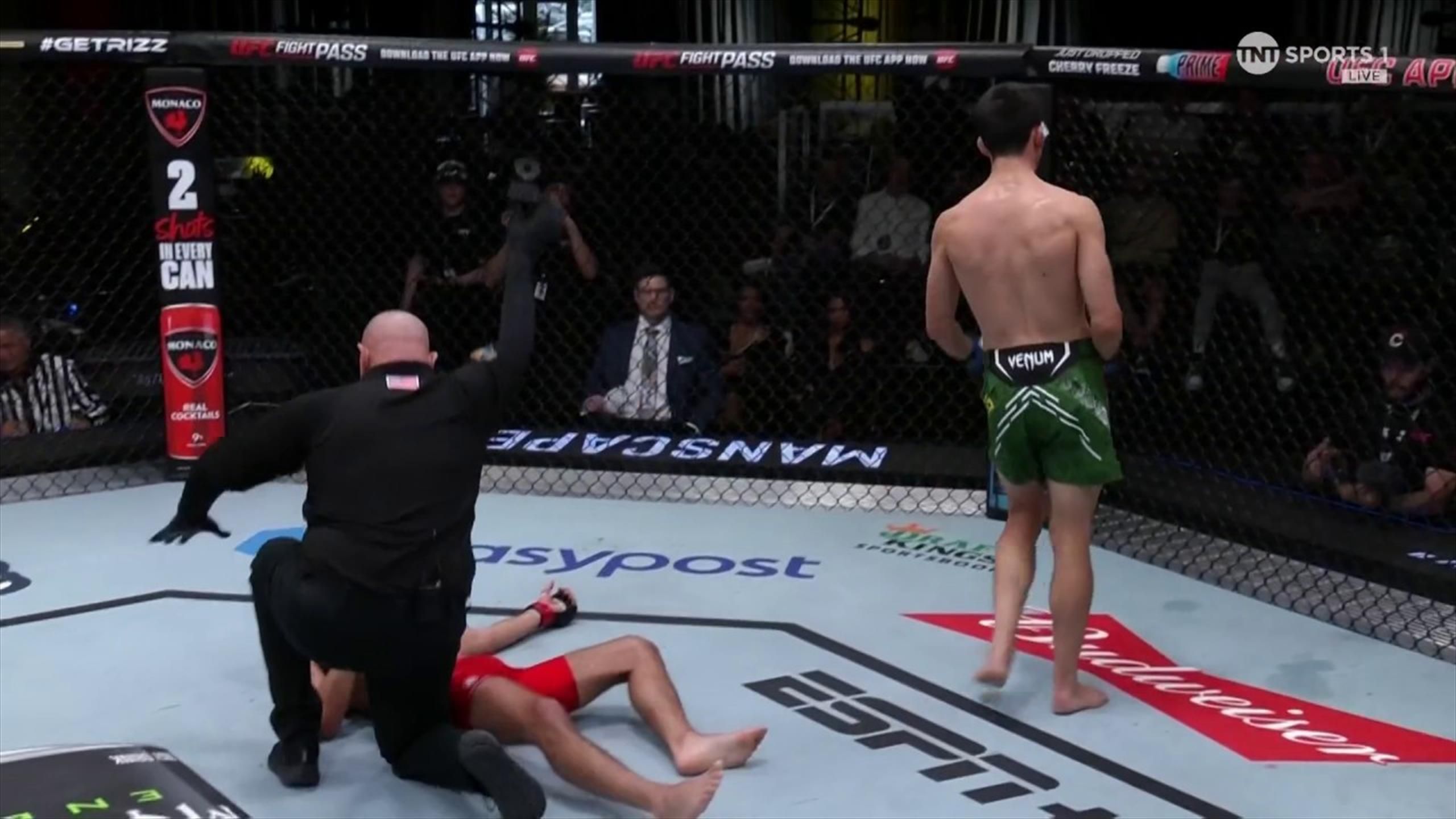 UFC Vegas 87 | Steve Erceg tira de precisión y firma un KO para ...