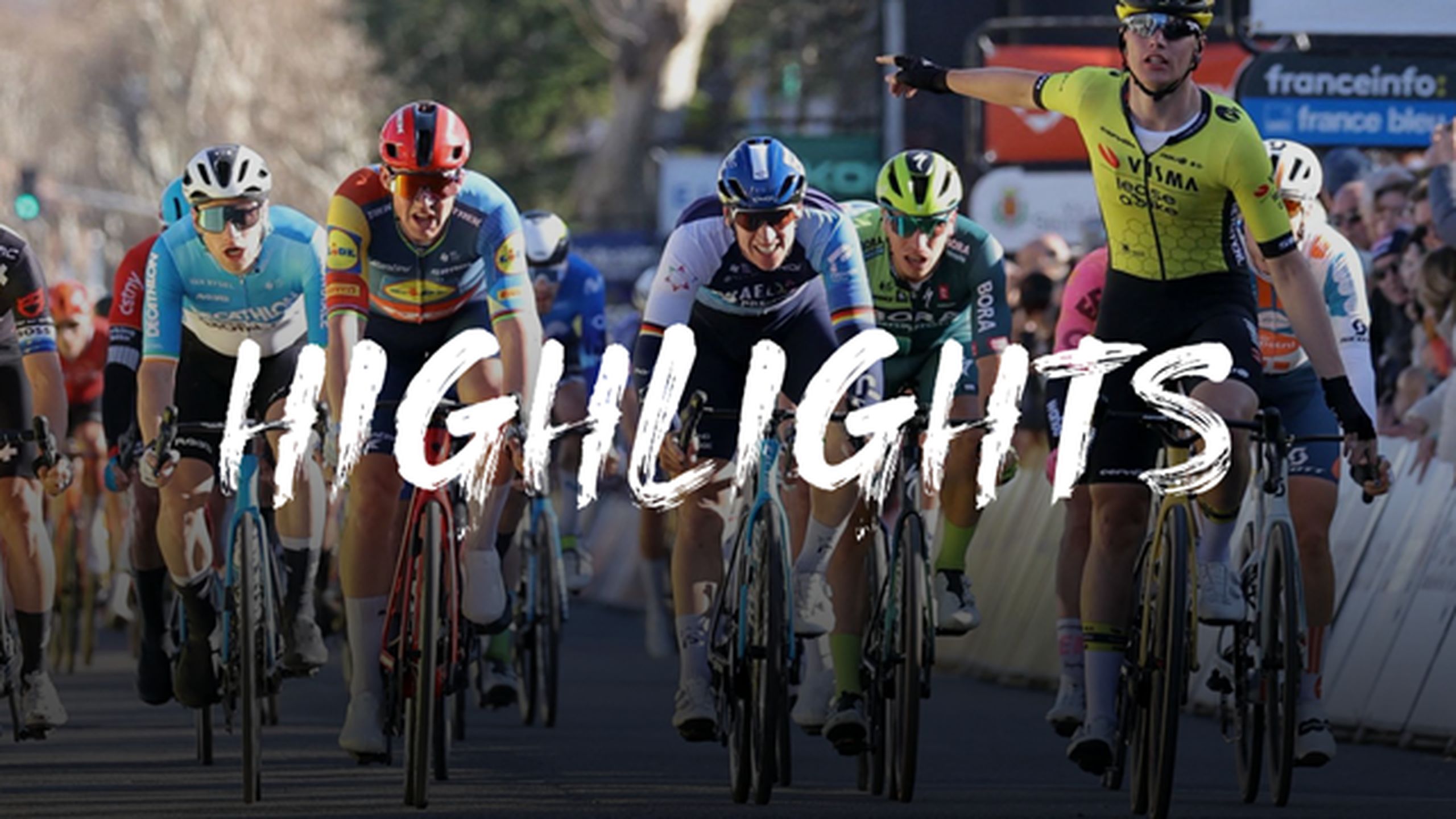 Highlights Paris-Nizza: Olav Kooij gewinnt auch die 5. Etappe ...