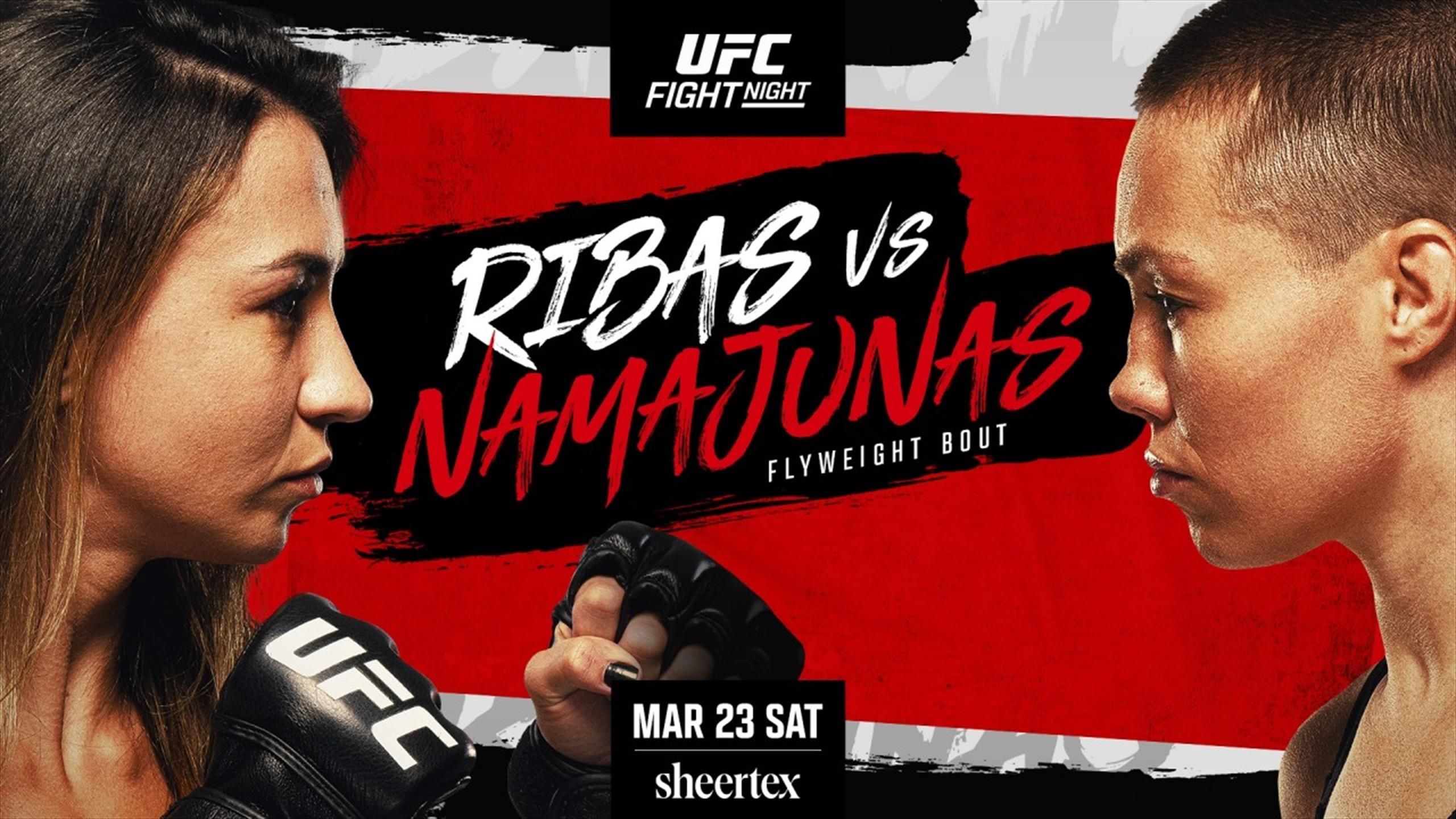 UFC Fight Night Vegas 89 | Amanda Ribas vs Rose Namajunas: Fecha, hora ...
