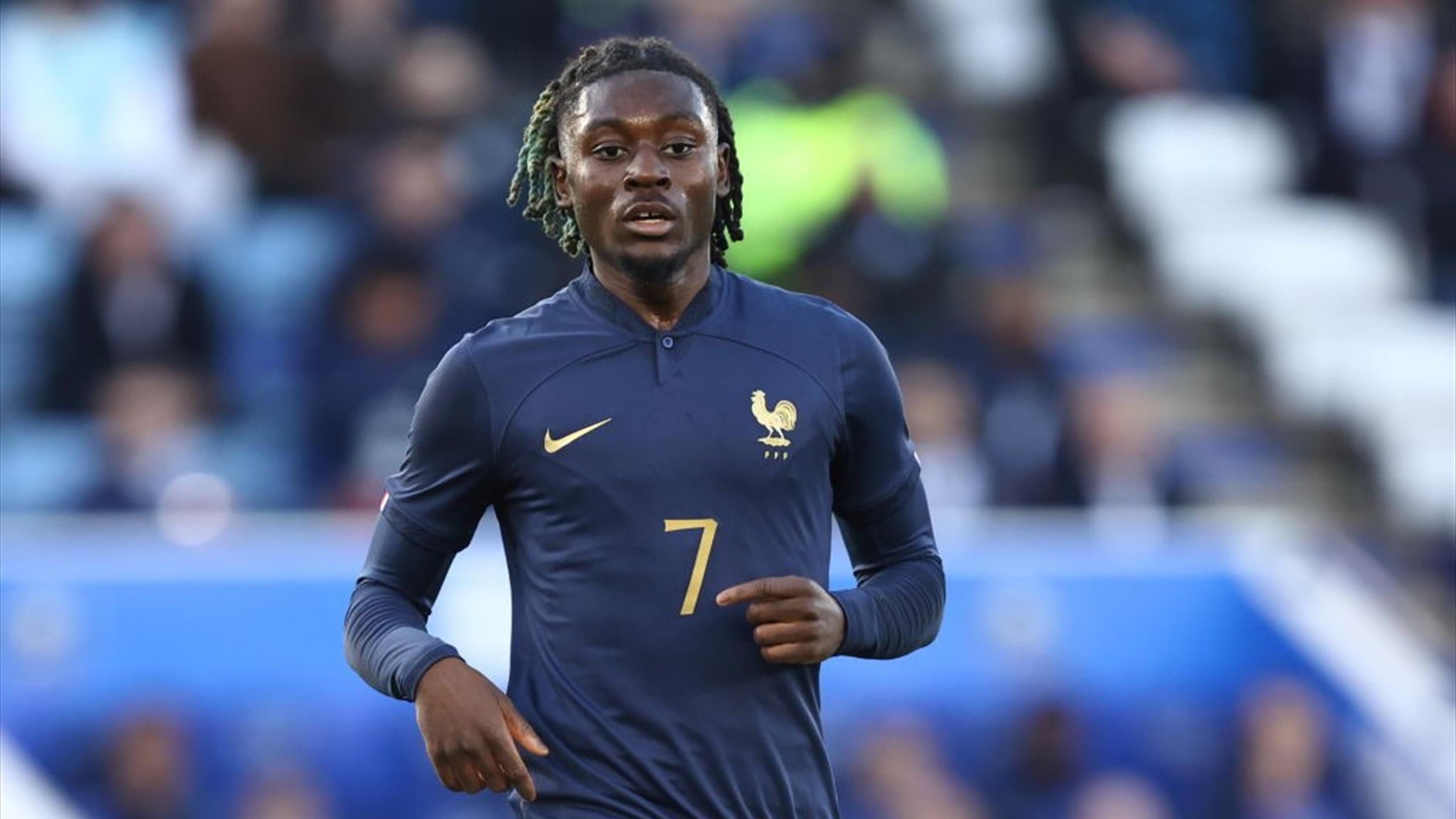 France - Etats-Unis (Espoirs) : Manu Koné capitaine des Bleuets - Eurosport