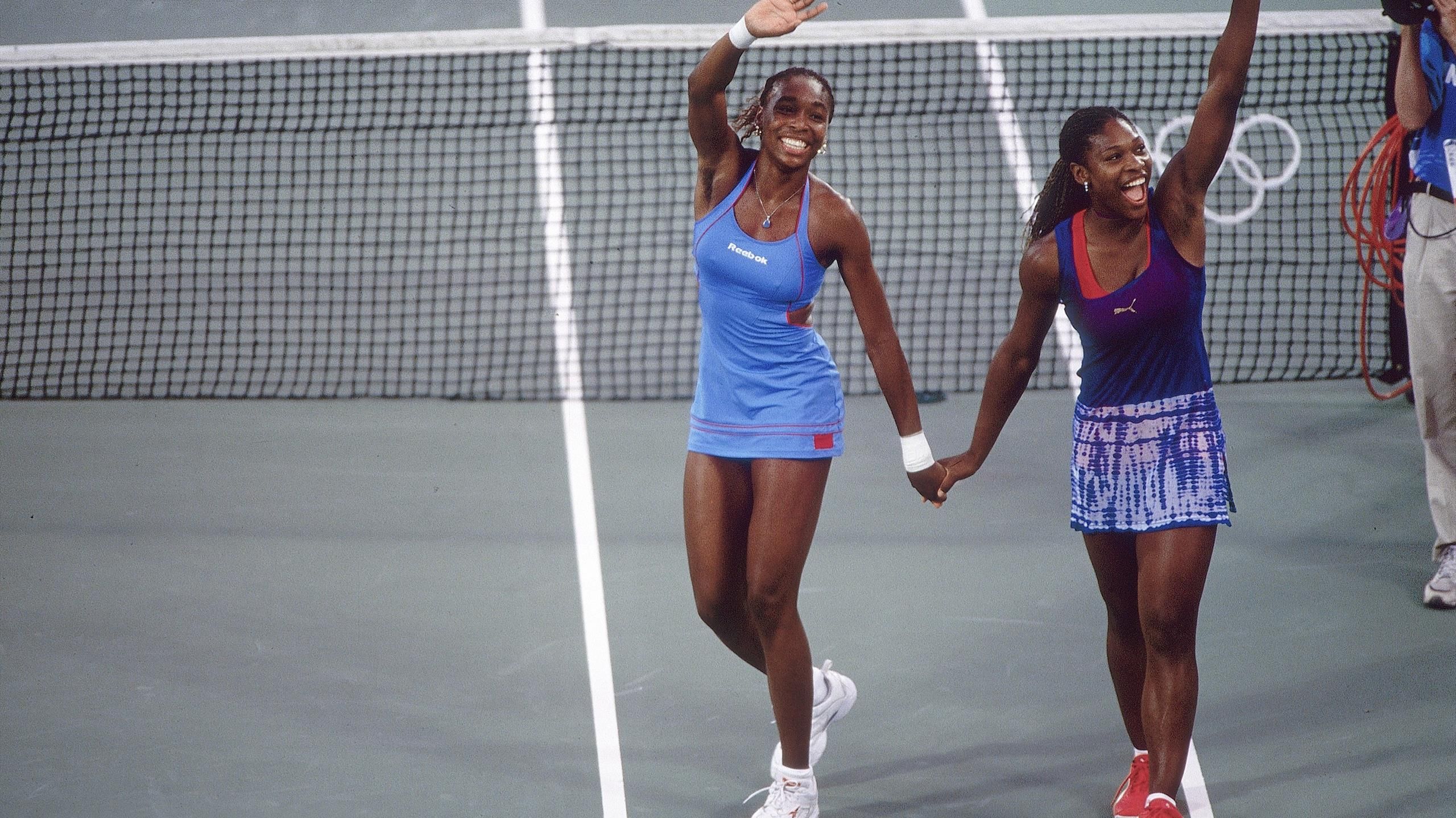 Olympic archive - Tennis - Sydney 2000 - Williams sisters winning the ...