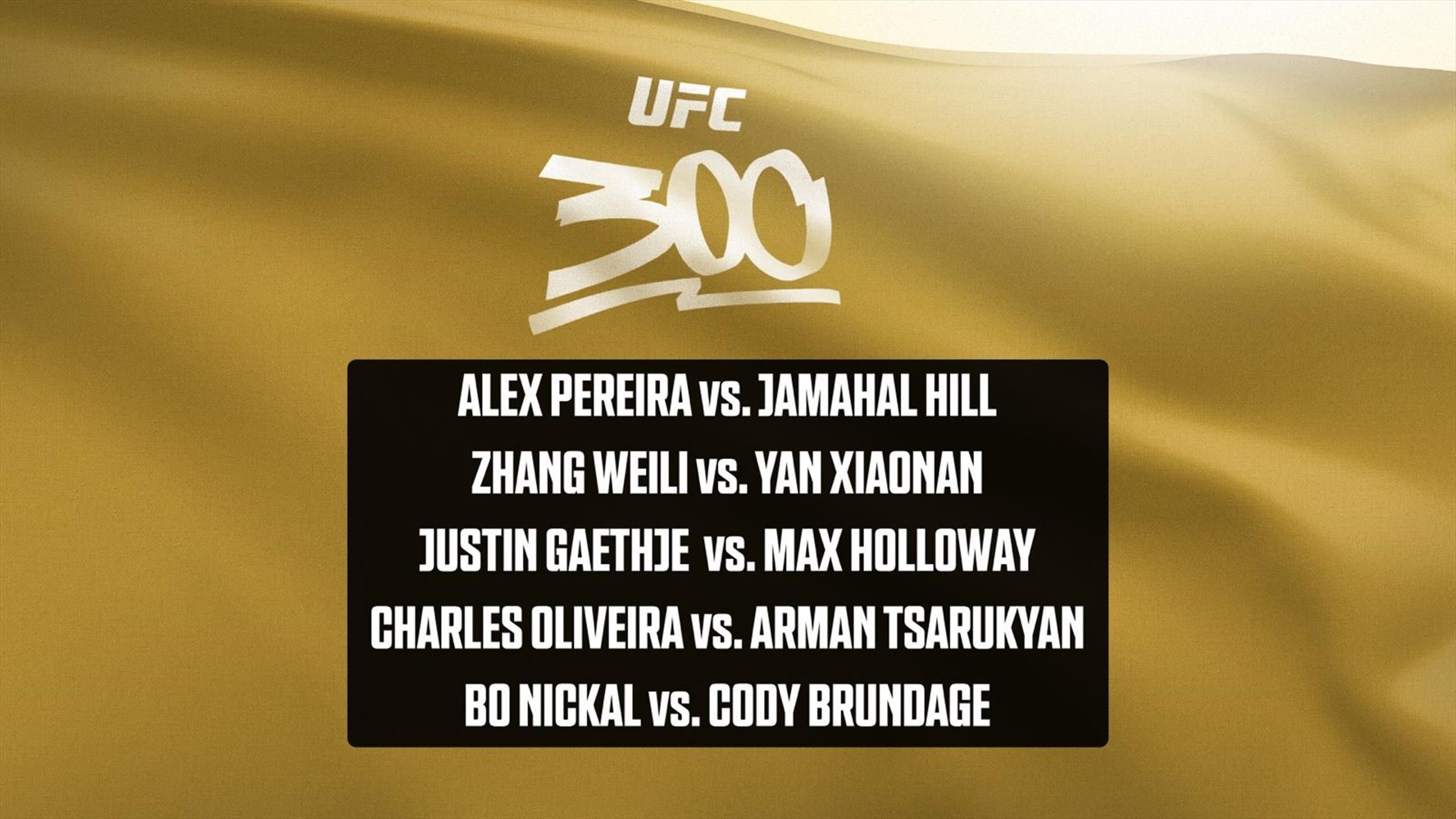 UFC 300 | Hoe laat en waar kijk je live naar UFC 300: Pereira vs. Hill ...