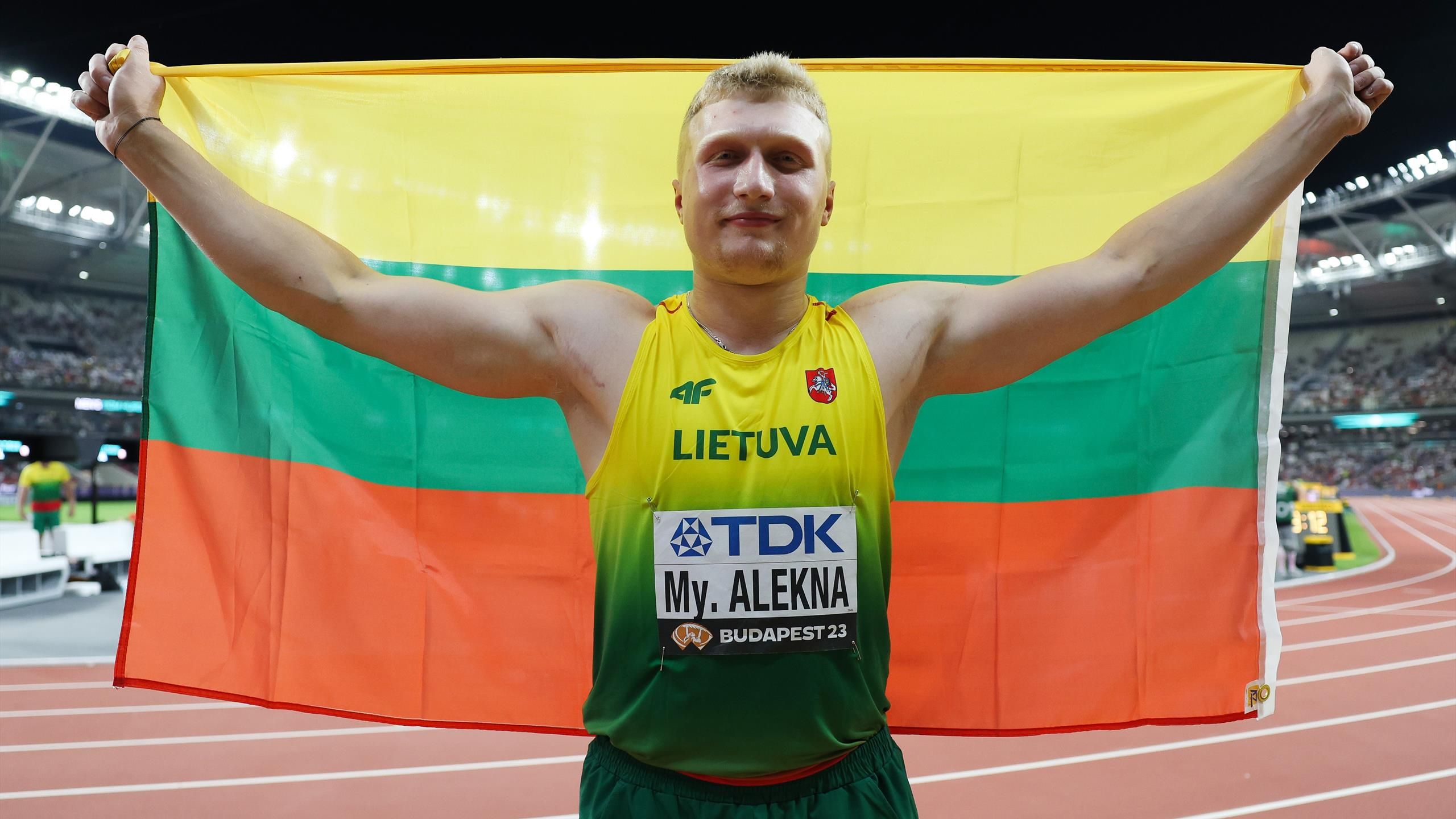 Mykolas Alekna nella leggenda: nuovo record nel lancio del disco dopo ...