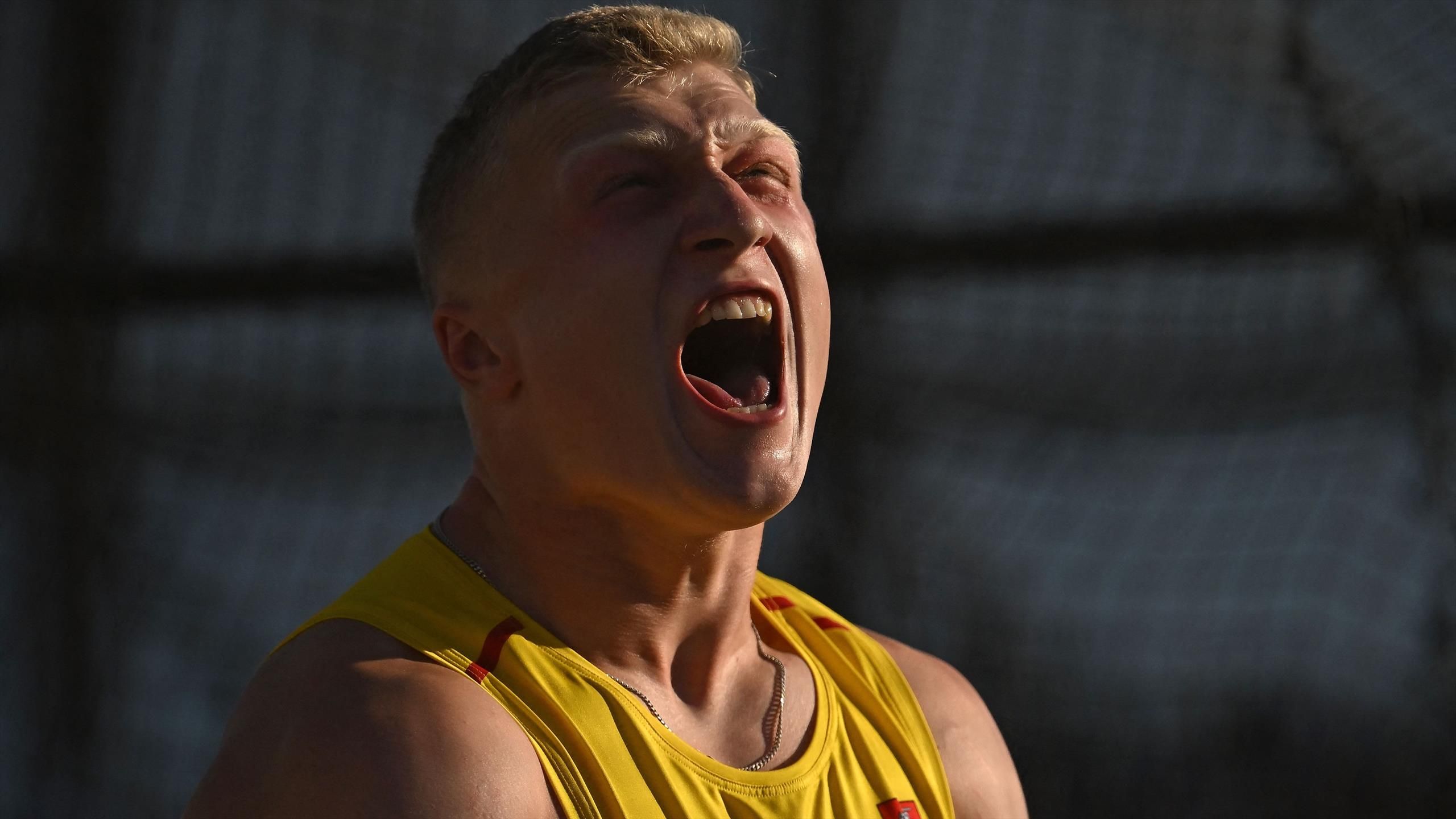 Mykolas Alekna aus Litauen schafft neuen Diskus-Weltrekord ...