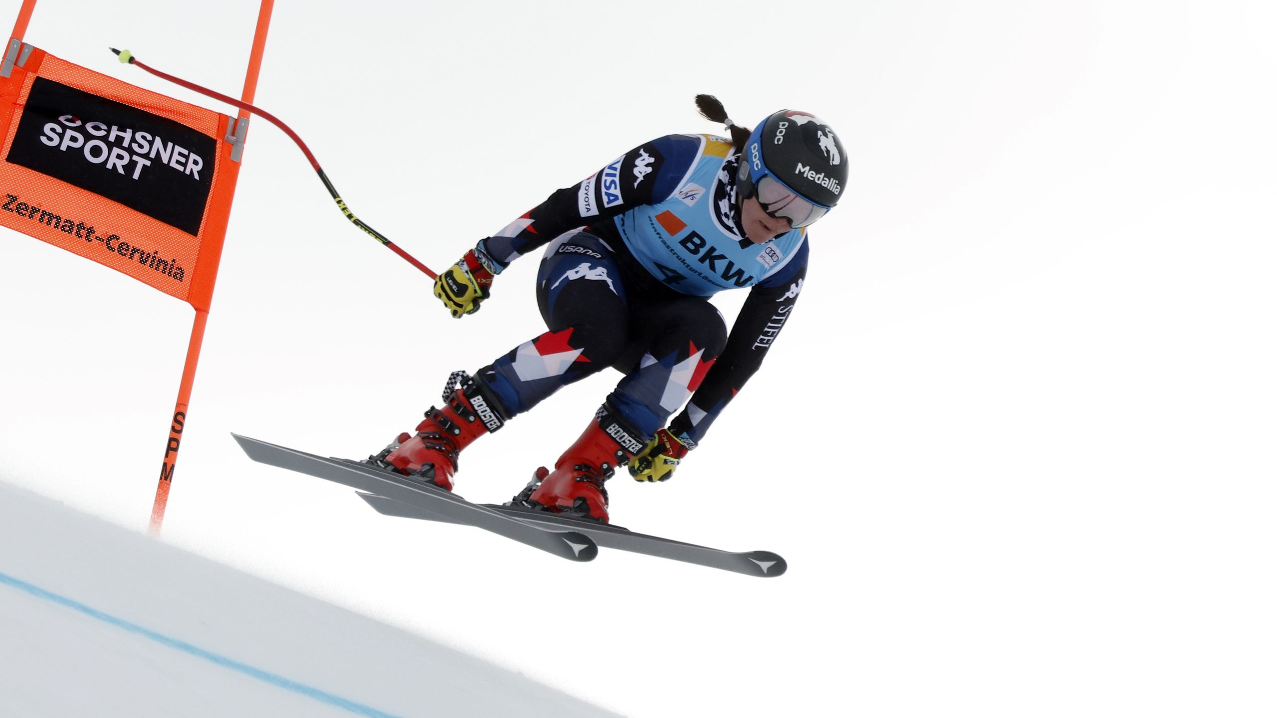 Ski alpin: Abfahrtsspezialistin Breezy Johnson erhält monatelange ...