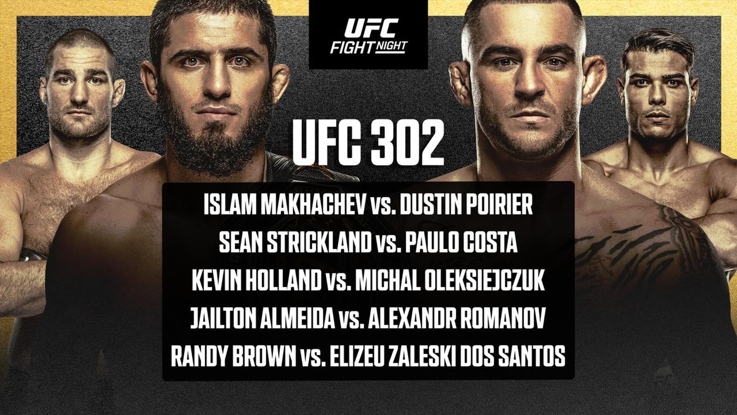 UFC 302 | Hoe laat en waar kijk je live naar UFC 302: Makhachev vs ...