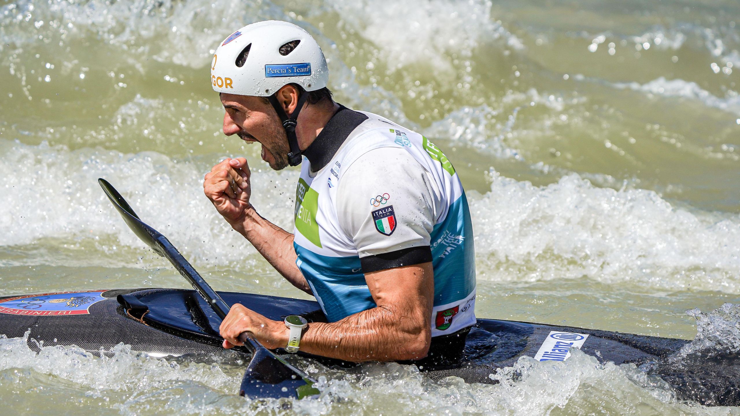 Giovanni De Gennaro campione d'Europa nel K1 sulle acque di Tacen ...