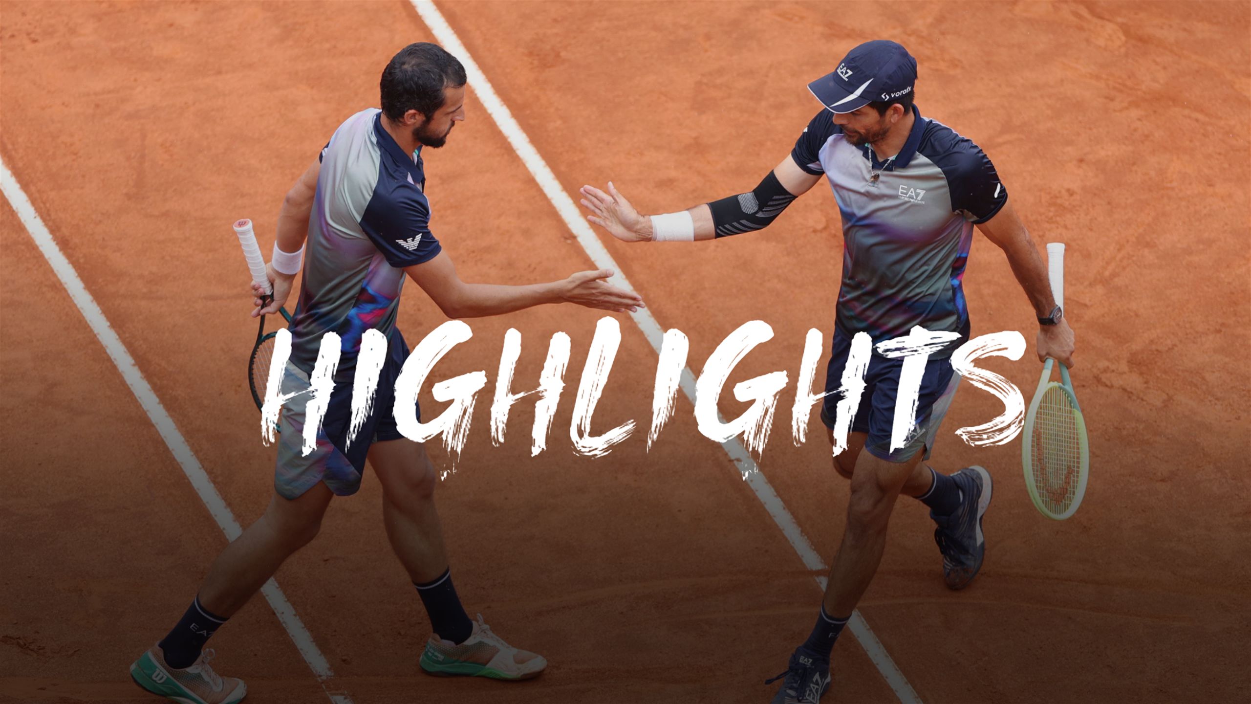 M.Granollers / H.Zeballos - M.Arevalo / M.Pavic - Roland-Garros Highlights