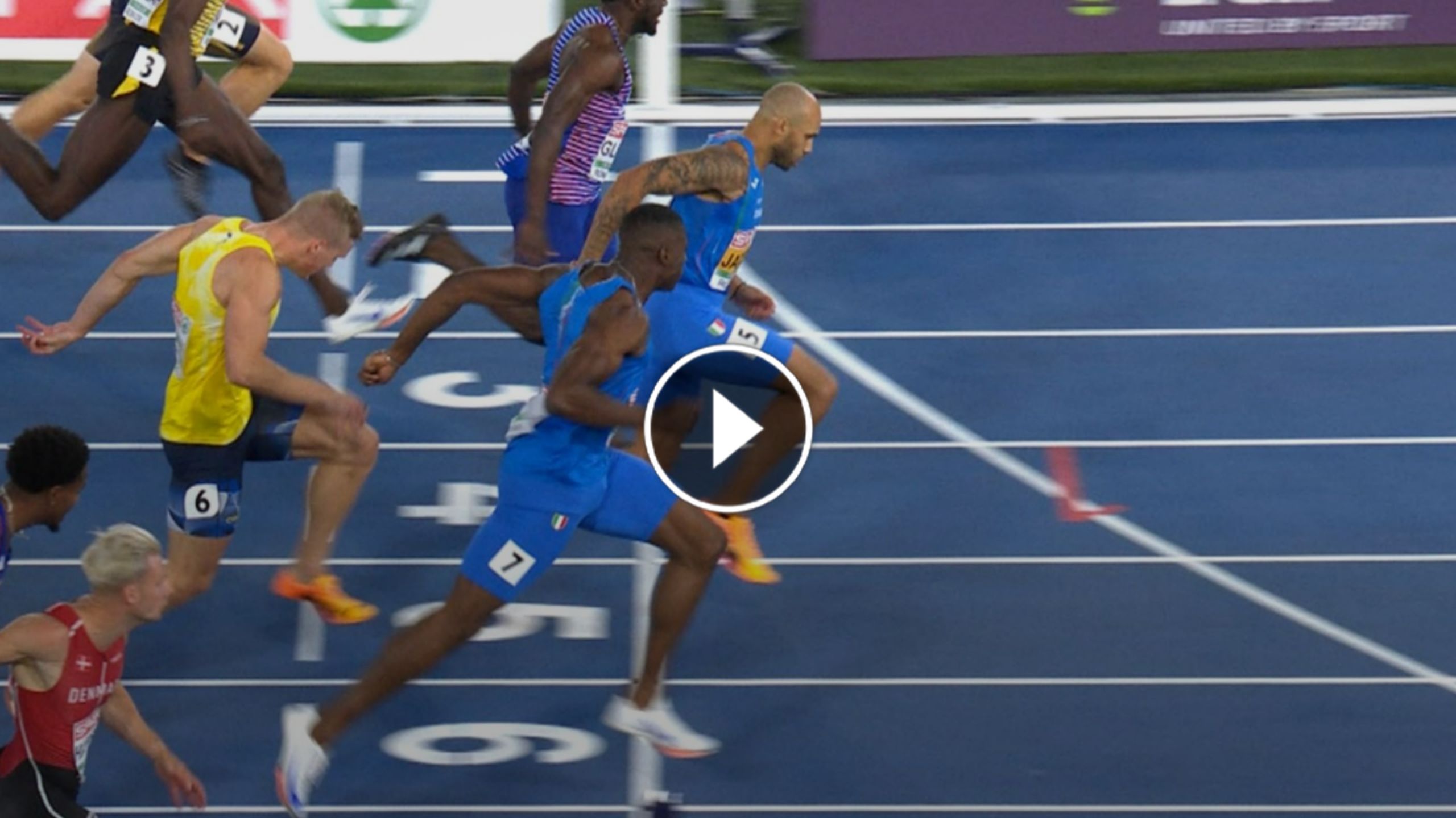 VIDEO - Marcell Jacobs oro europeo, Chituru Ali argento a sorpresa ...