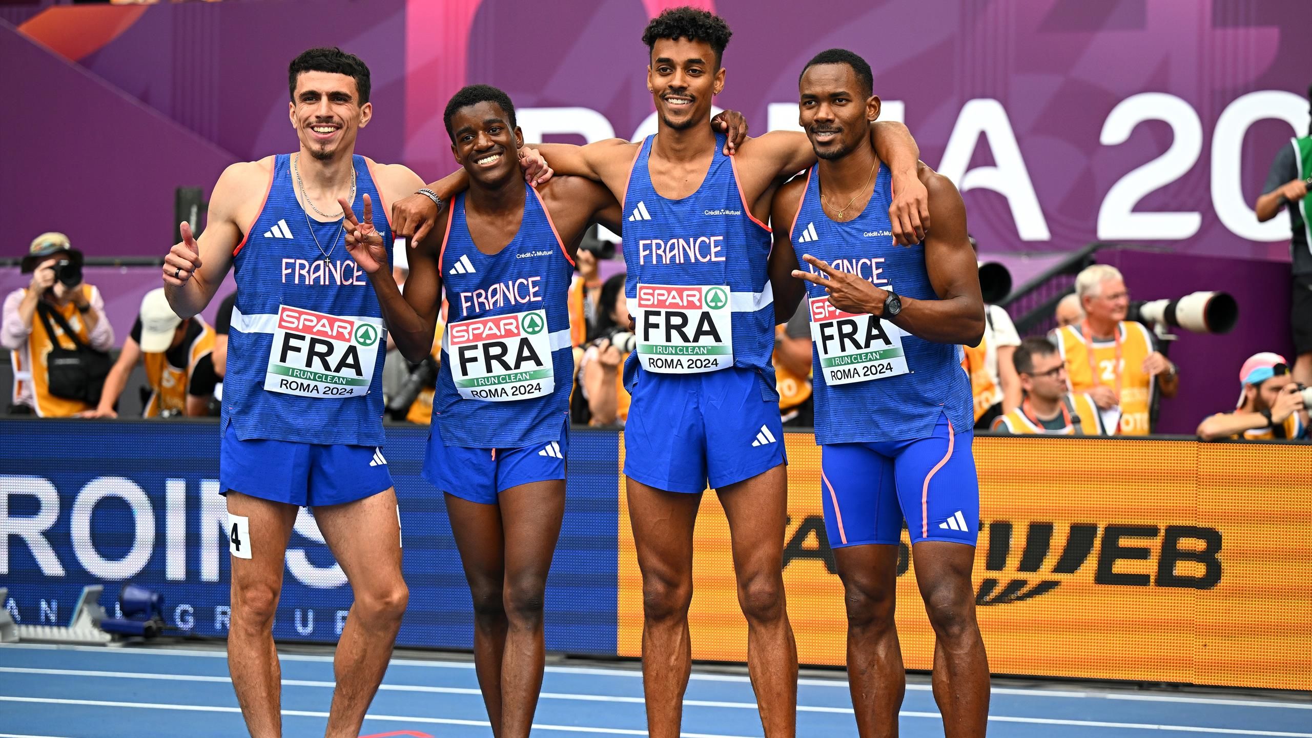 Athlétisme - Championnats d'Europe : Tous les relais français qualifiés ...