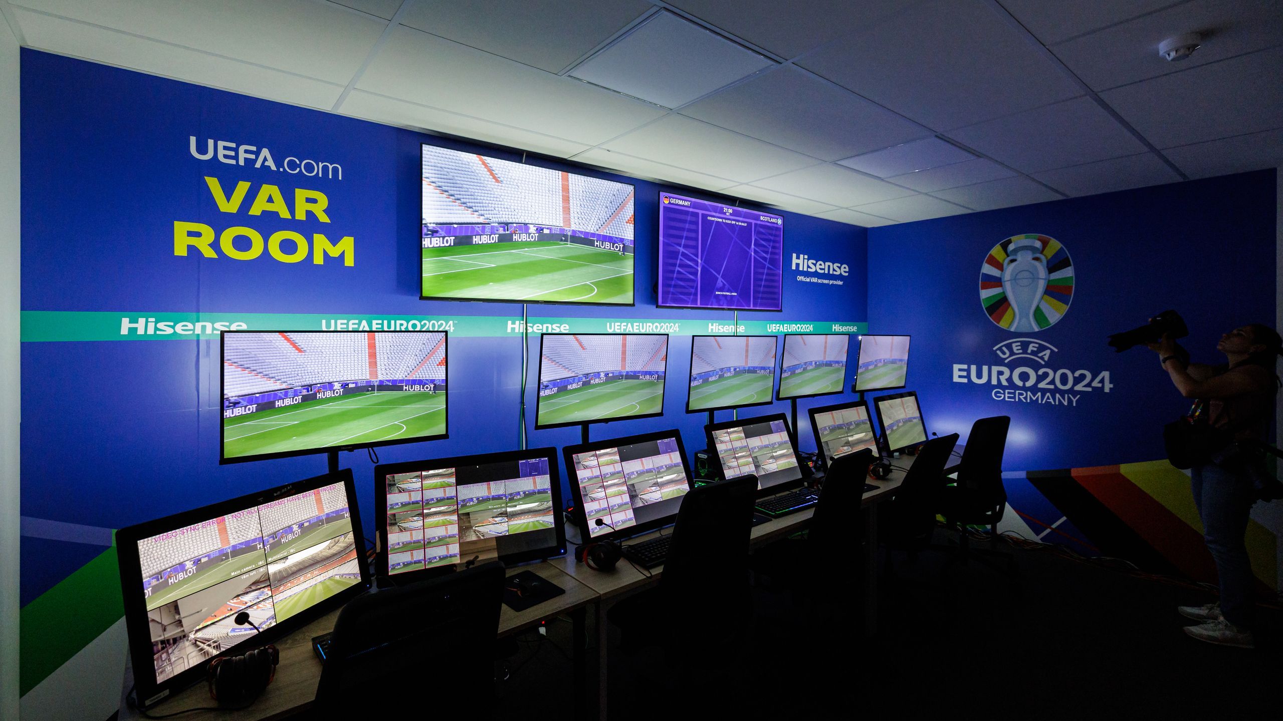 EM 2024 - VAR-Entscheidungen werden während Europameisterschaft auf ...