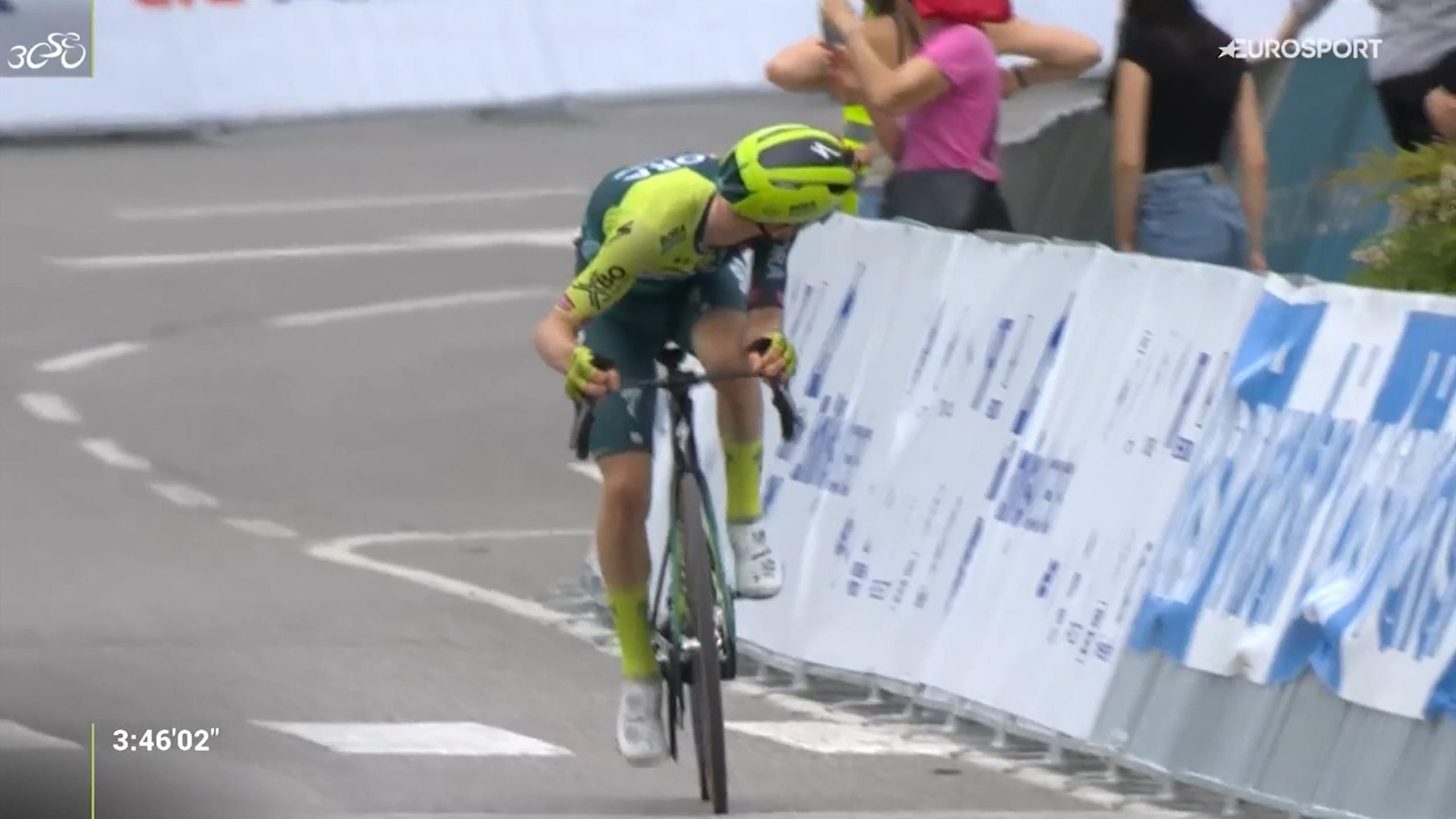 Giovanni Aleotti s'échappe dans la dernière descente et remporte la 3e ...