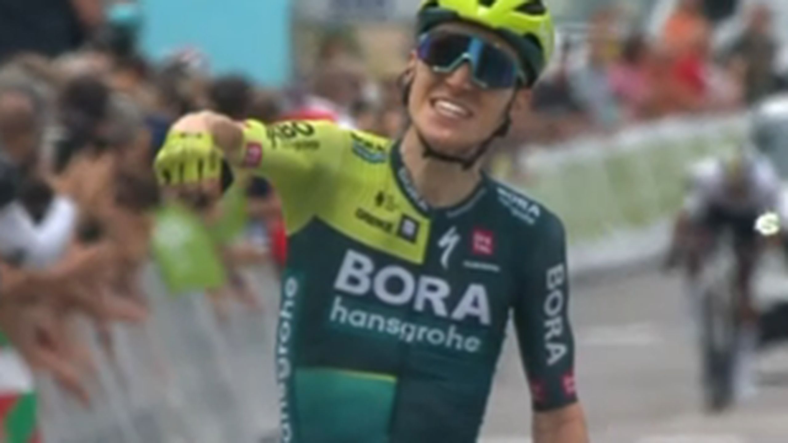 Giovanni Aleotti heeft op sterke wijze de derde etappe van de Ronde van ...