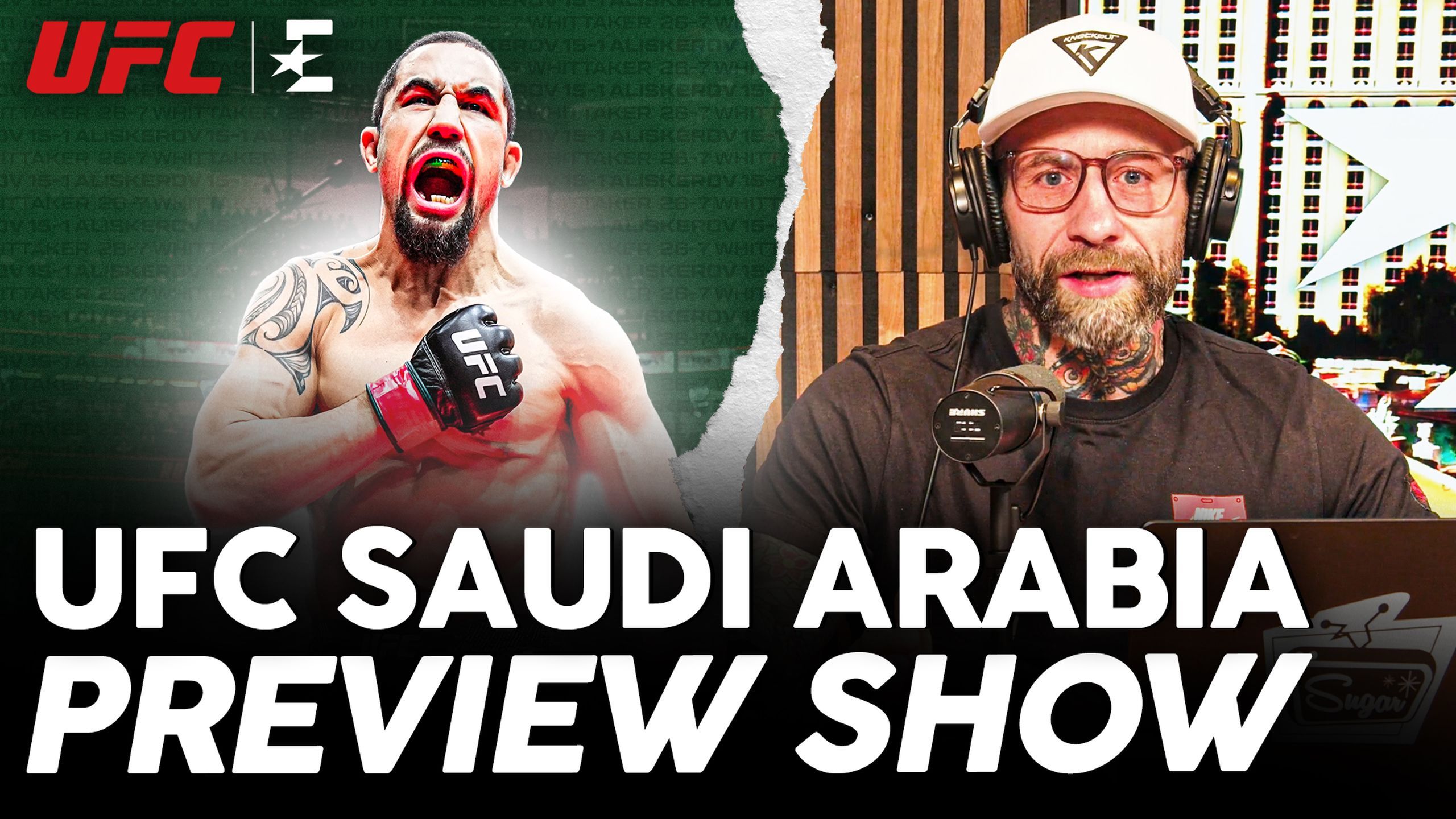 UFC Saudi Arabia | Preview Show | Whittaker vs. Aliskerov - Eurosport