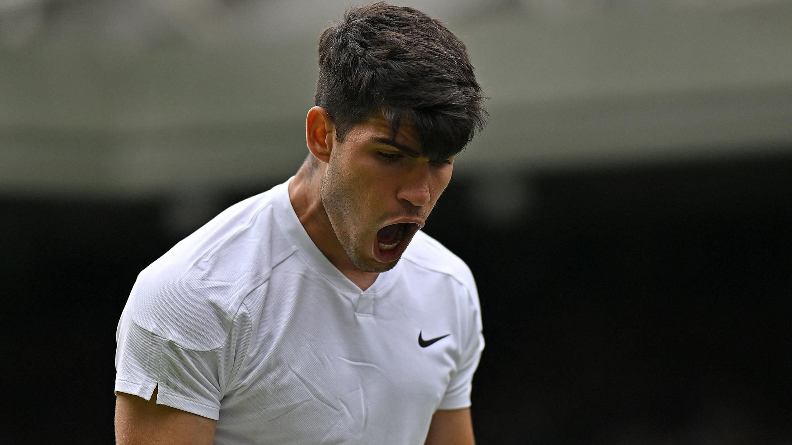 Wimbledon 2024 | Los mejores puntos del Carlos Alcaraz-Mark Lajal ...