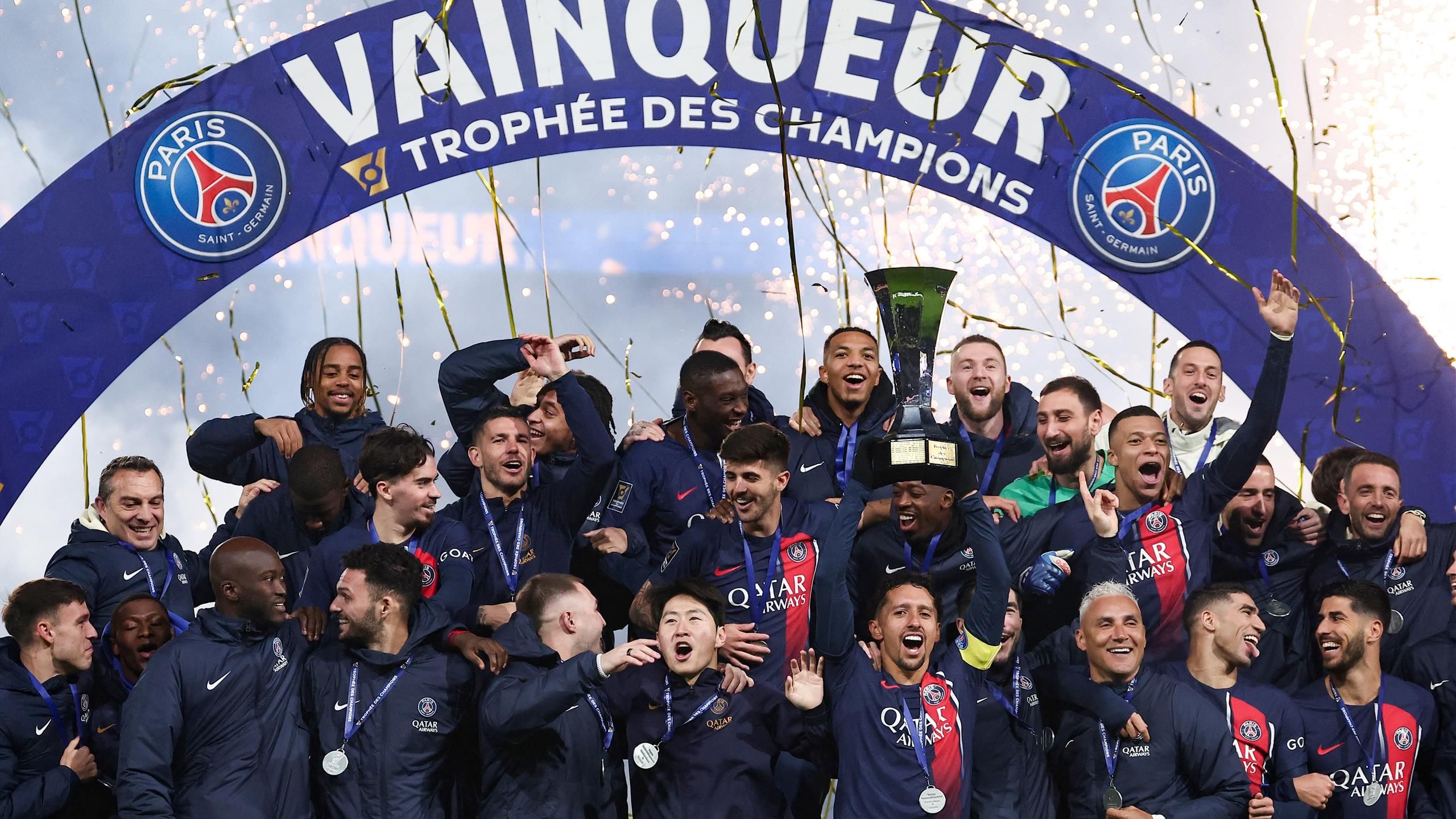 Trophée des champions 2024 - Le match PSG-Monaco est reporté - Eurosport