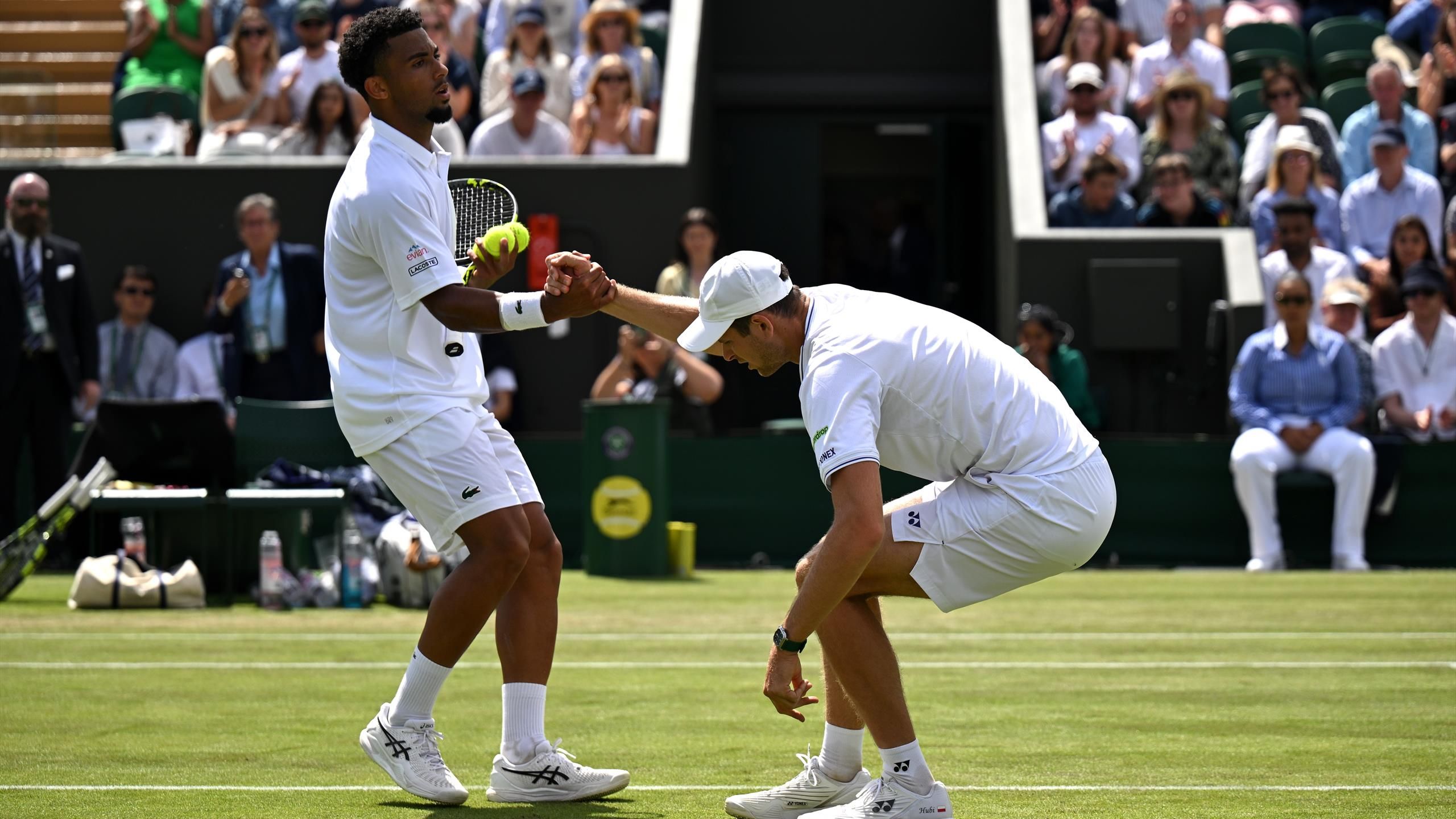 Wimbledon 2024 | 2e tour | Arthur Fils : "La fin, c'était super bizarre ...