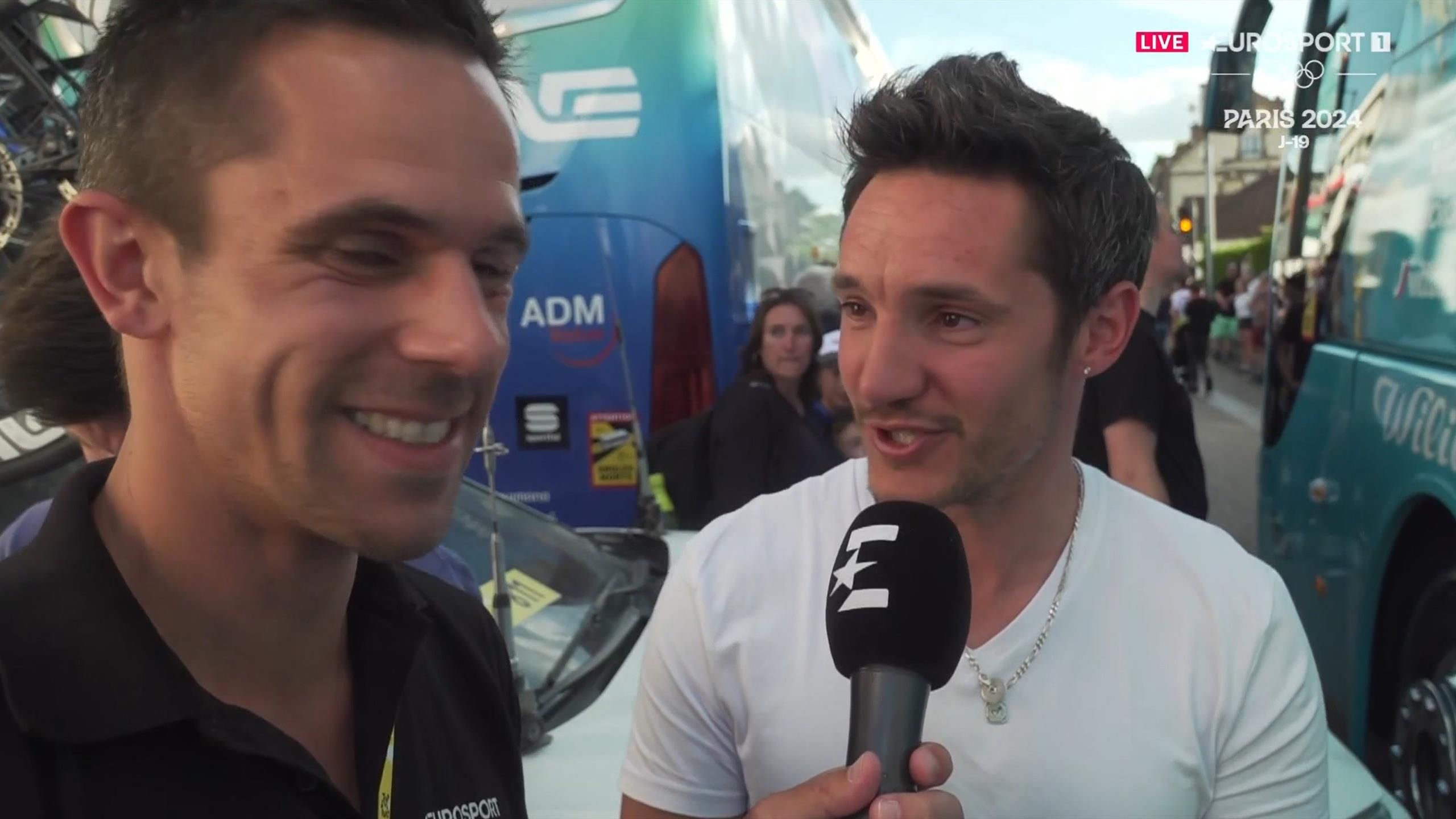 Jimmy Turgis, frère en pleurs après la victoire d'Anthony Turgis lors ...