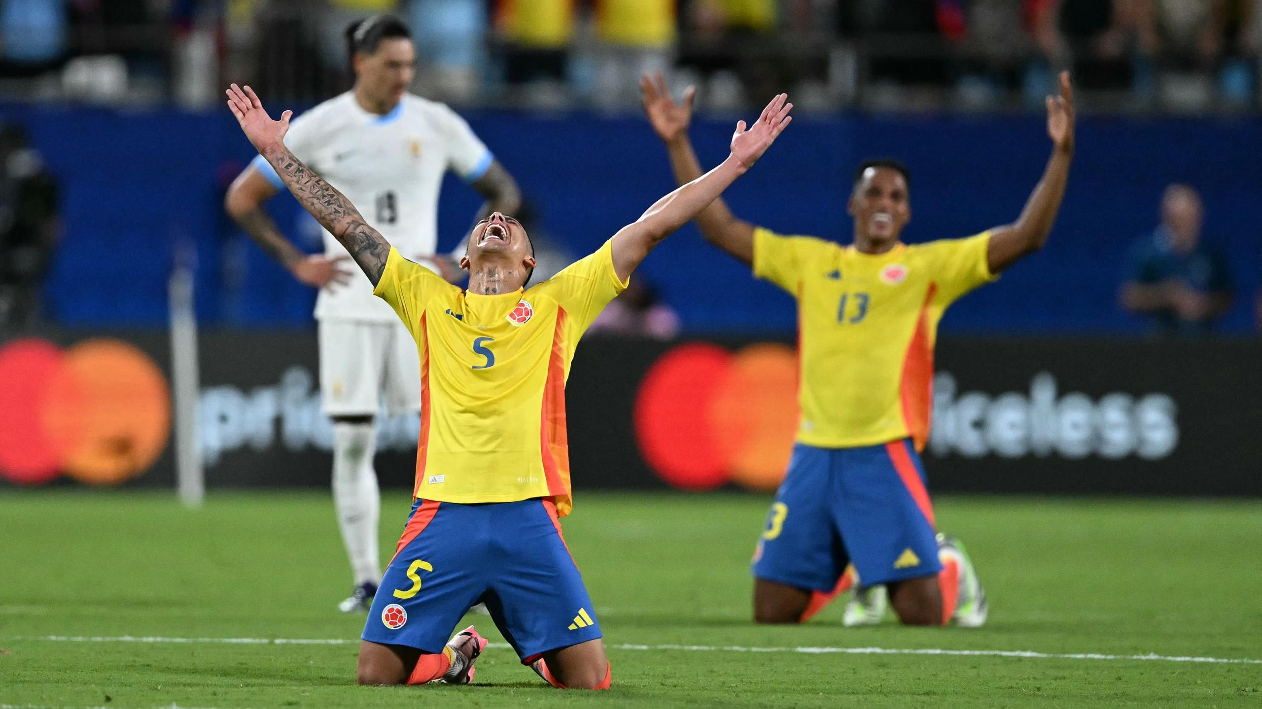 Copa America - La Colombie sort l'Uruguay (1-0) et rejoint l'Argentine ...