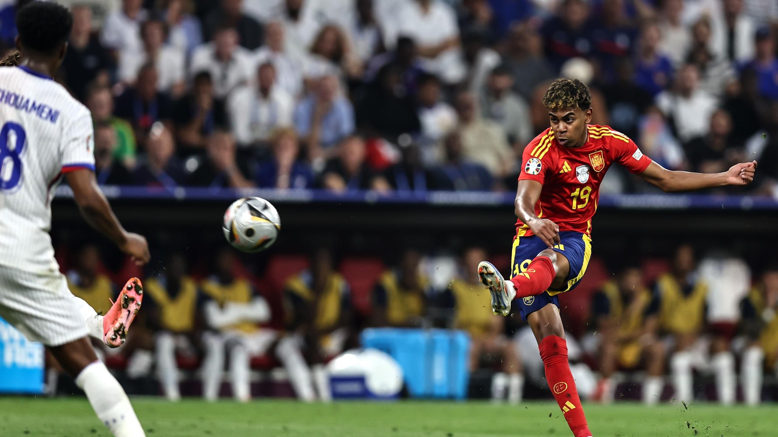 Euro 2024 - Espagne : Lamine Yamal, la naissance d'un geste signature ...