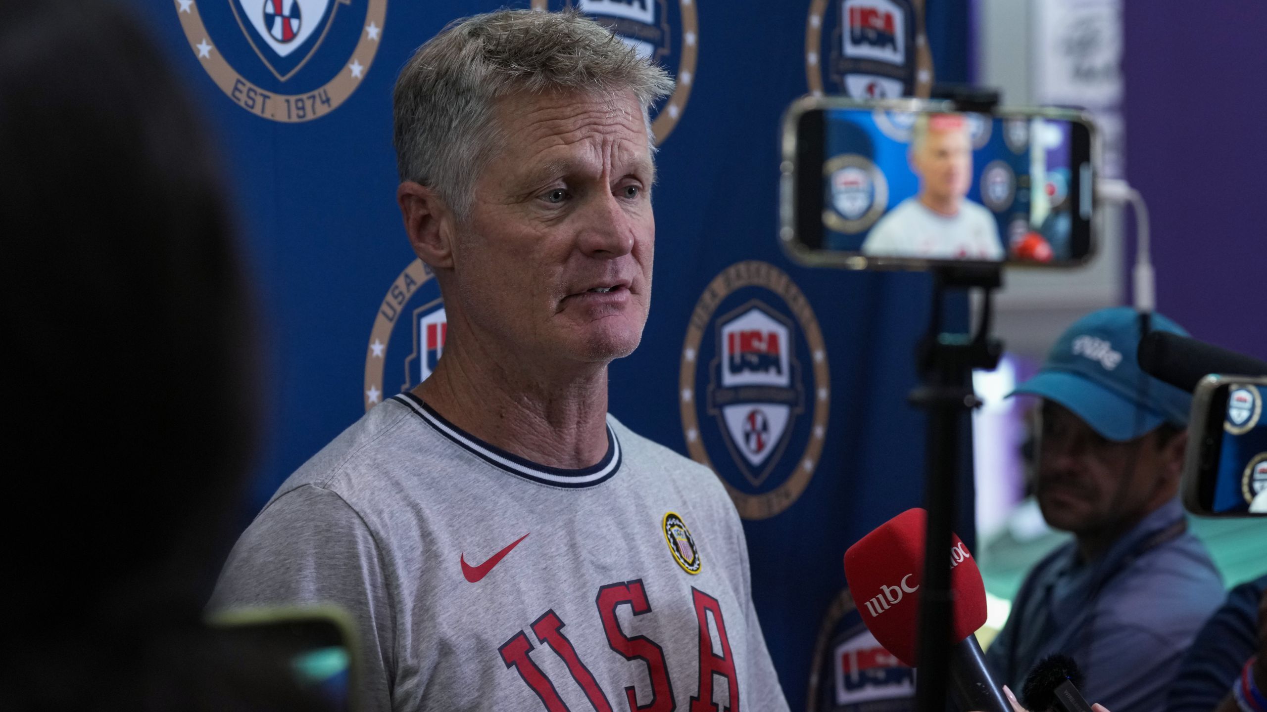 JO 2024 / Basket : Steve Kerr se montre rassurant sur la blessure de ...