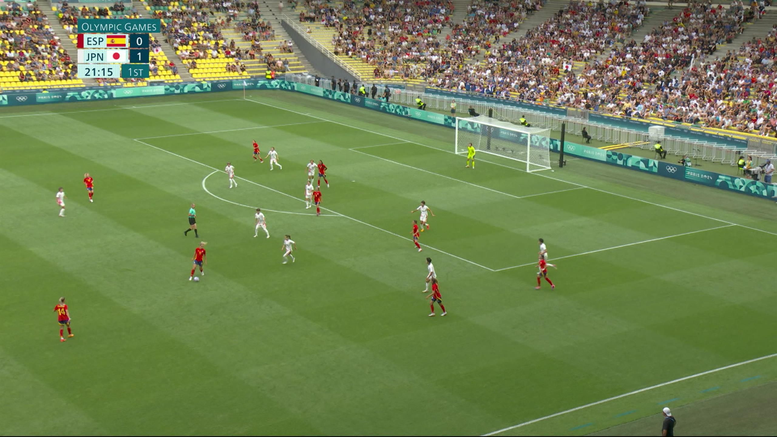 Paris 2024 | Wereldkampioen Spanje wint eerste duel, maar voetbalster ...