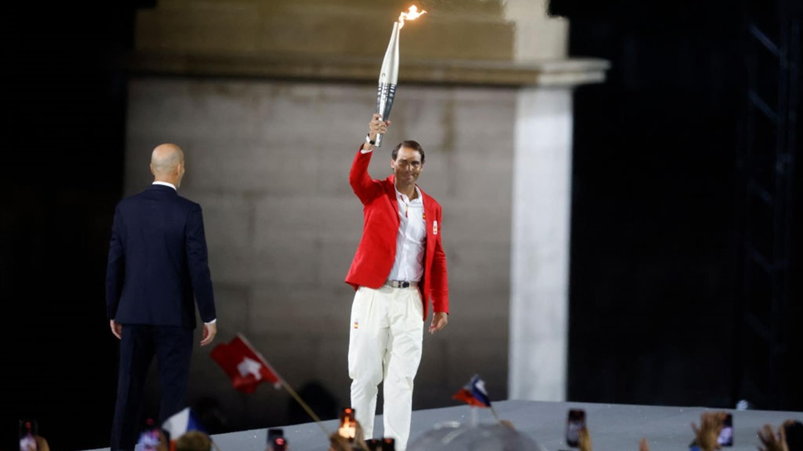 Juegos Olímpicos 2024 | Rafa Nadal aparece por sorpresa como relevista ...